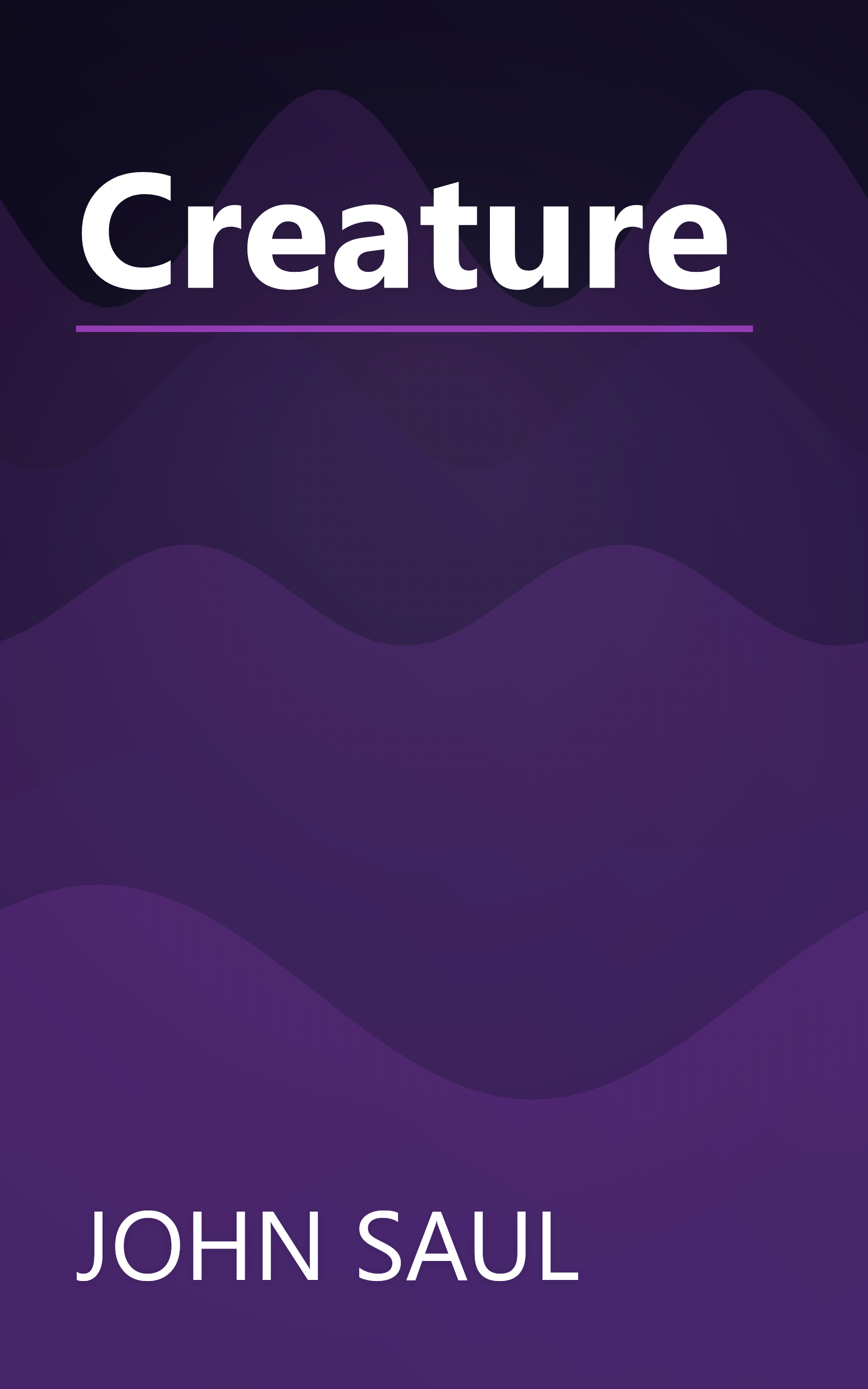 Creature book cover