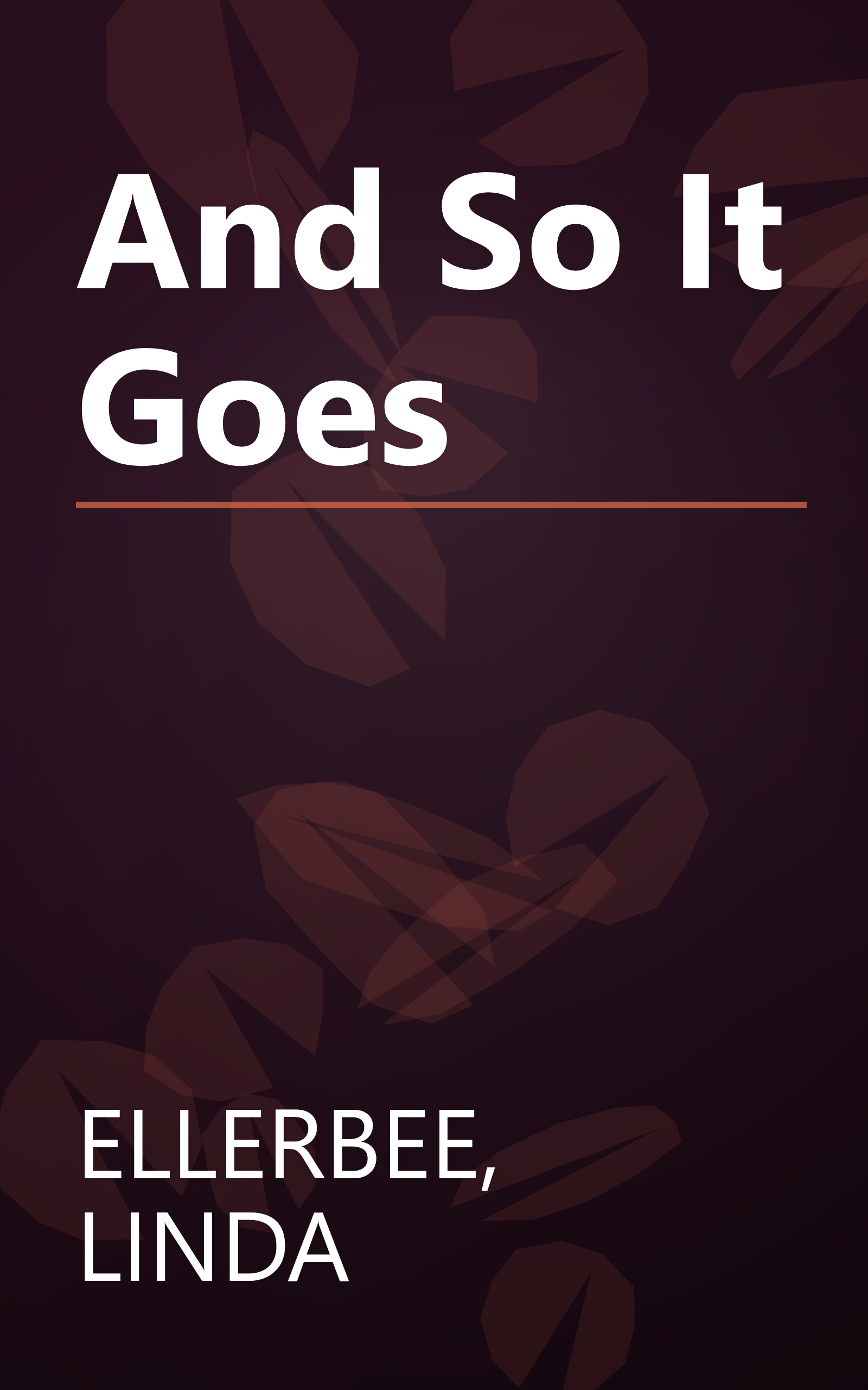 And So It Goes book cover