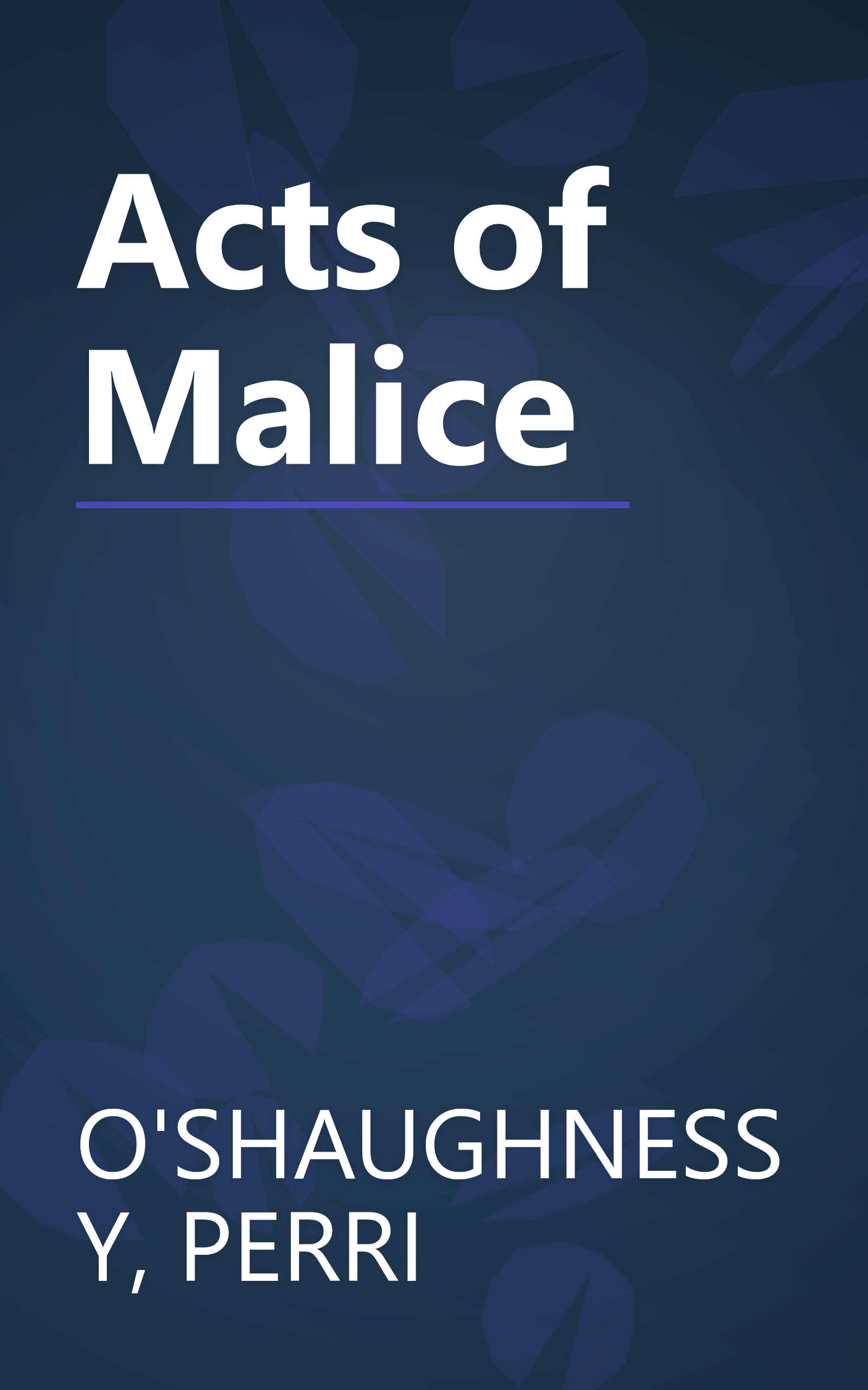 Acts of Malice book cover