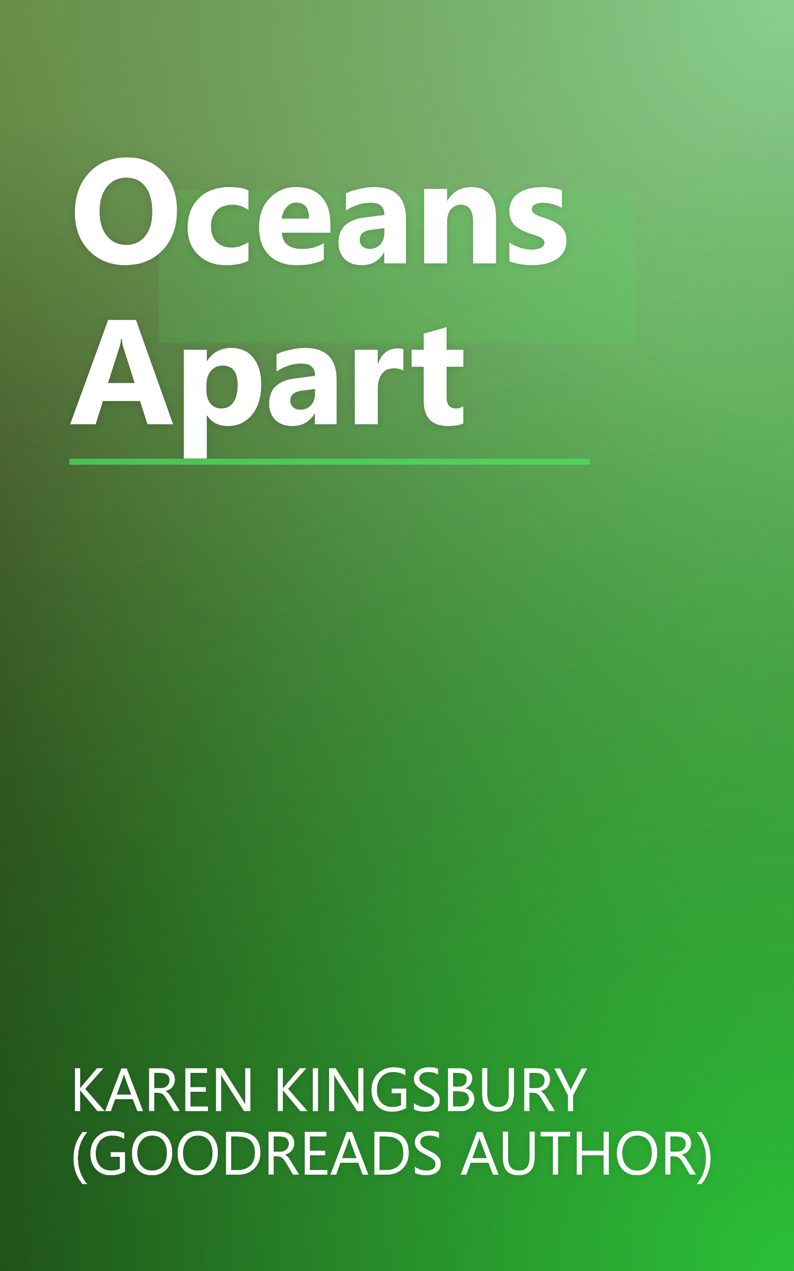 Oceans Apart book cover
