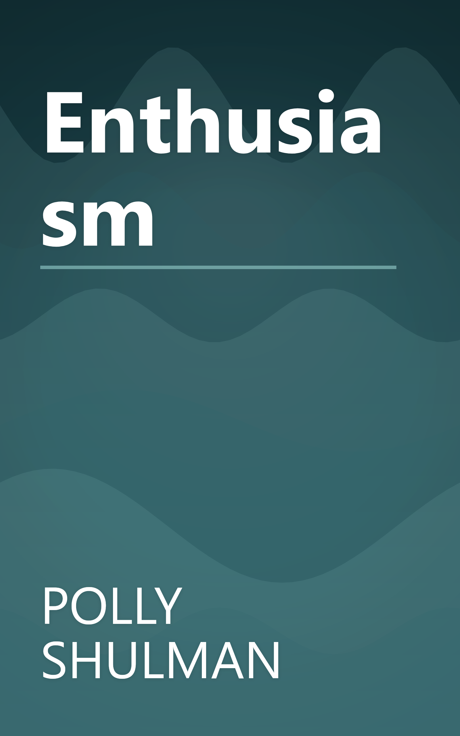 Enthusiasm book cover