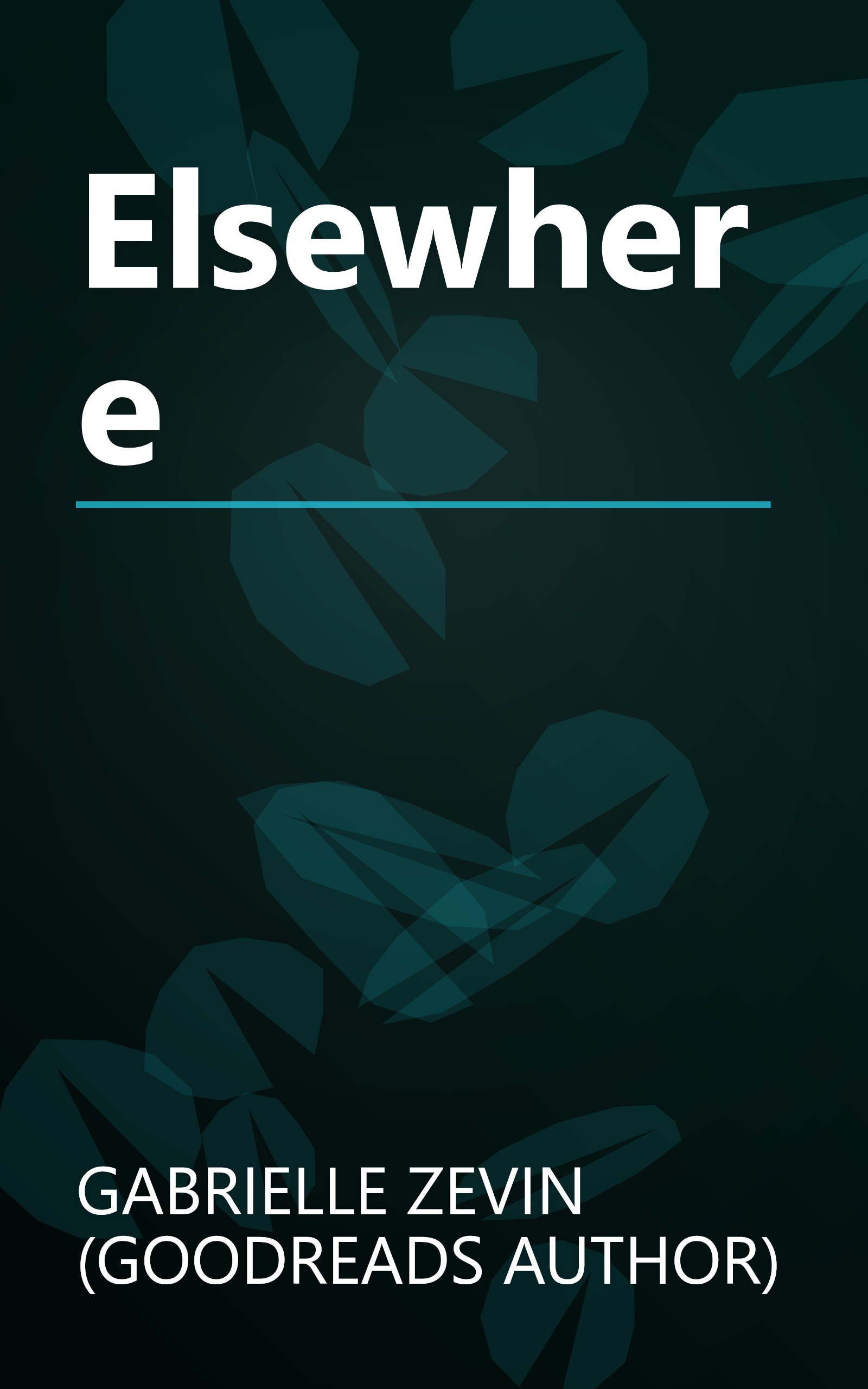 Elsewhere book cover