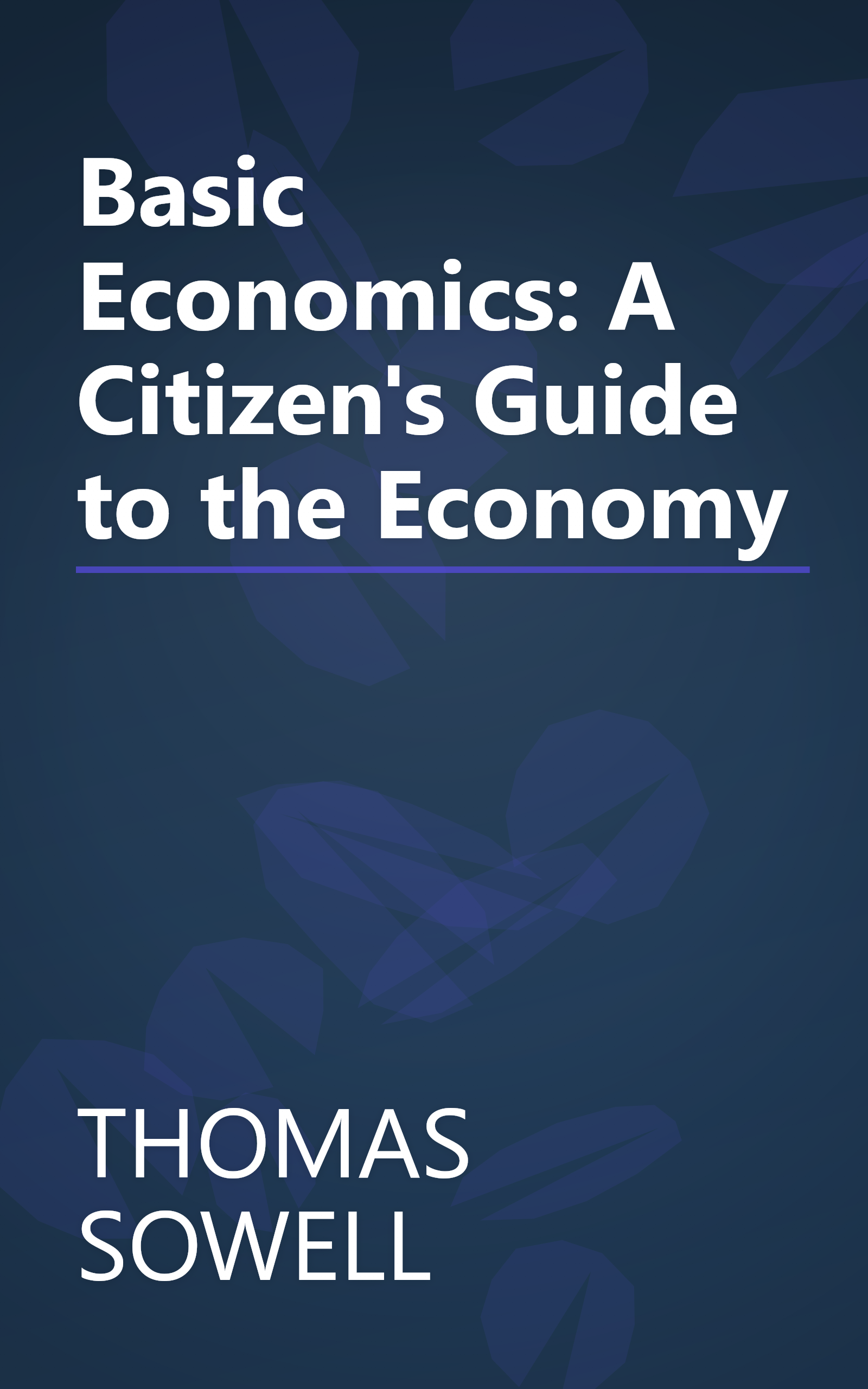 Basic Economics: A Citizen's Guide to the Economy book cover