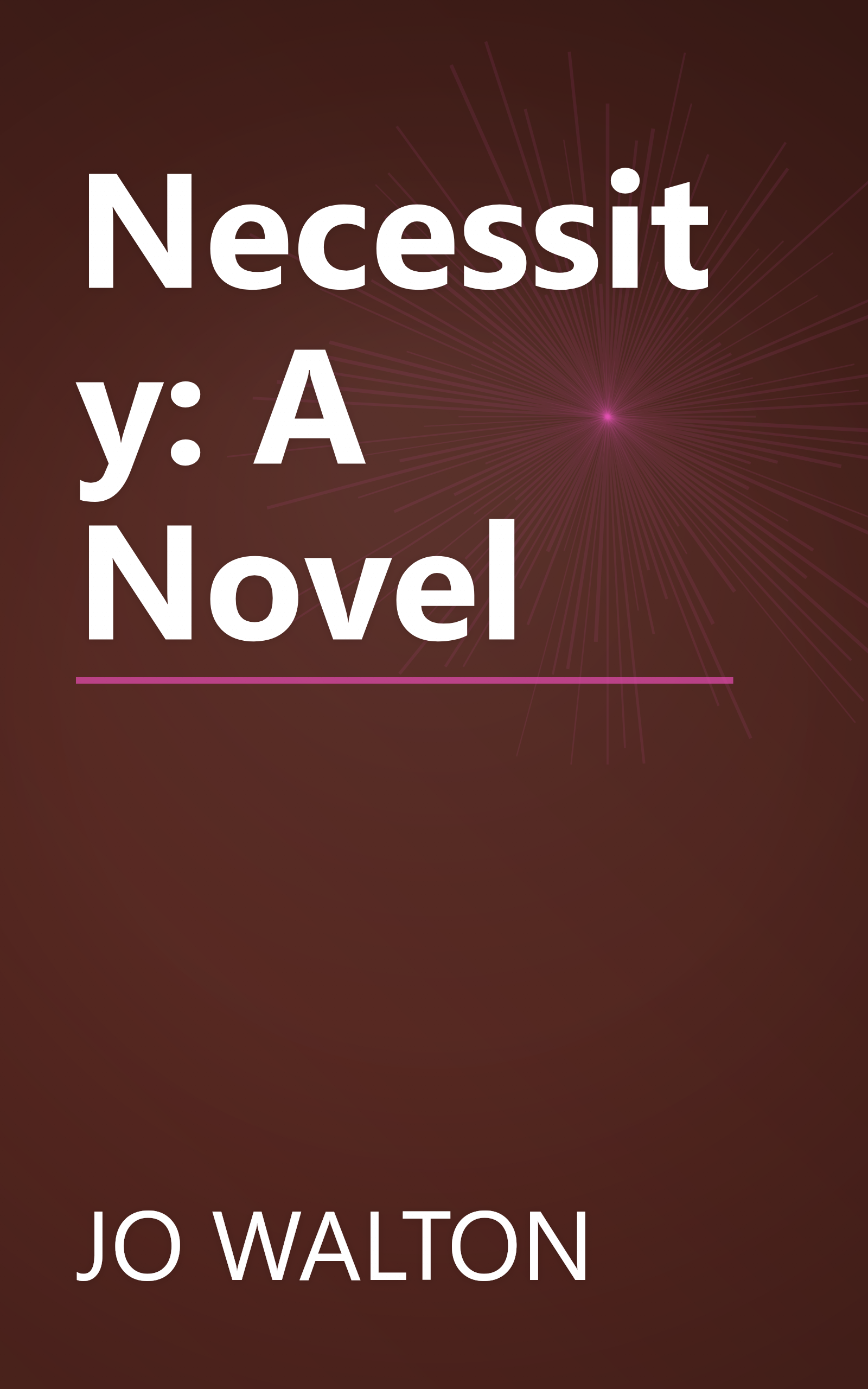 Necessity: A Novel book cover
