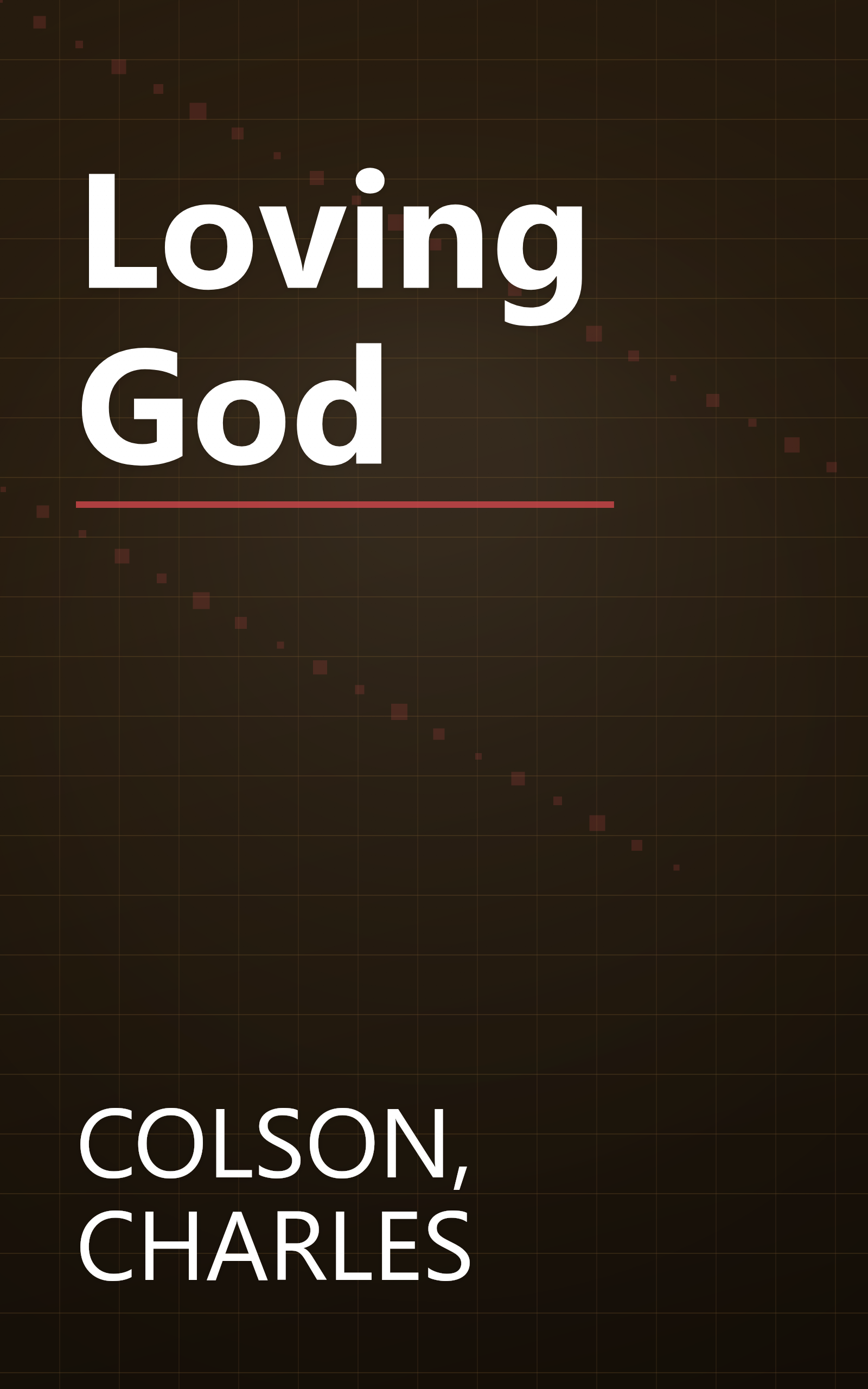 Loving God book cover