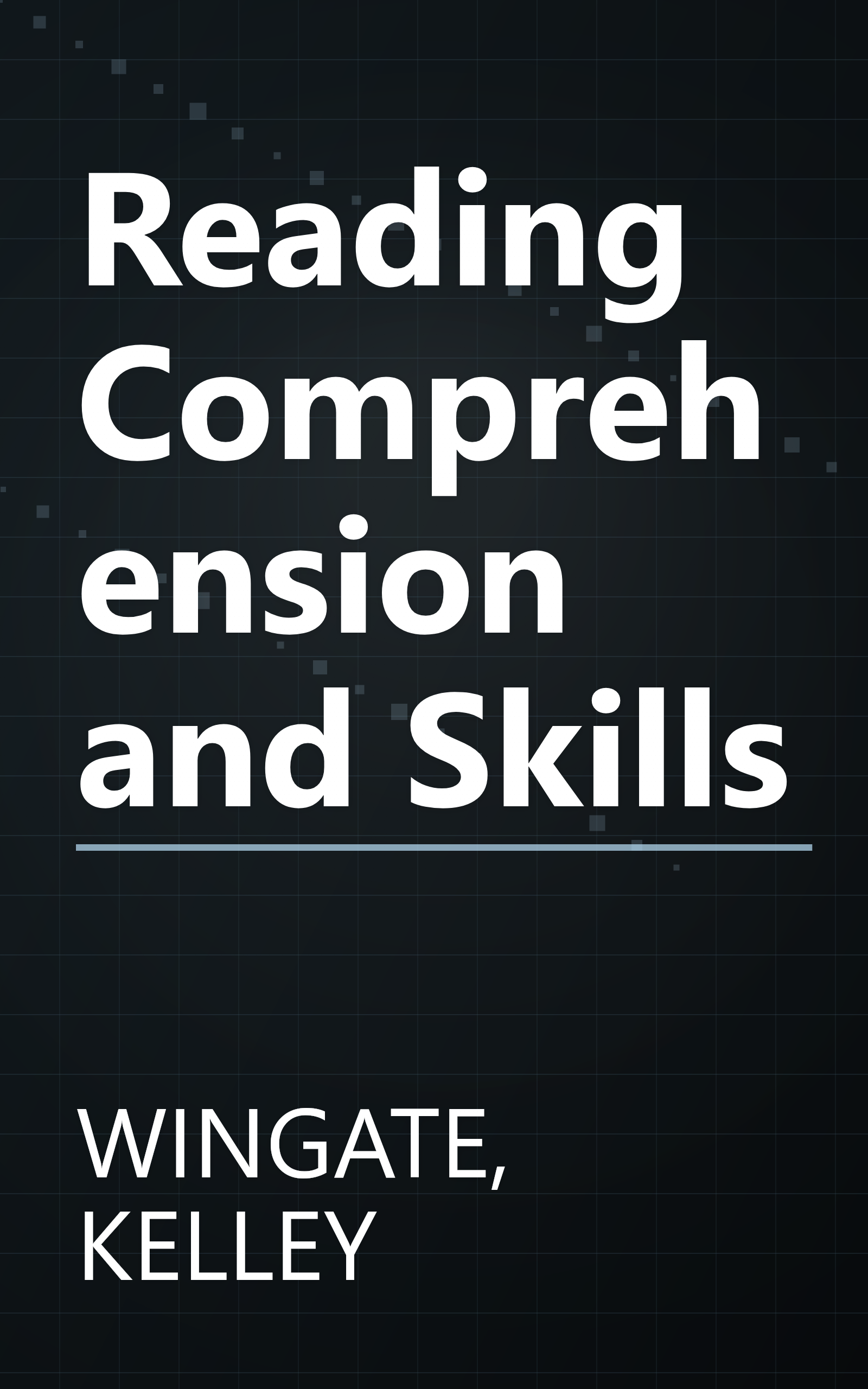 Reading Comprehension and Skills book cover