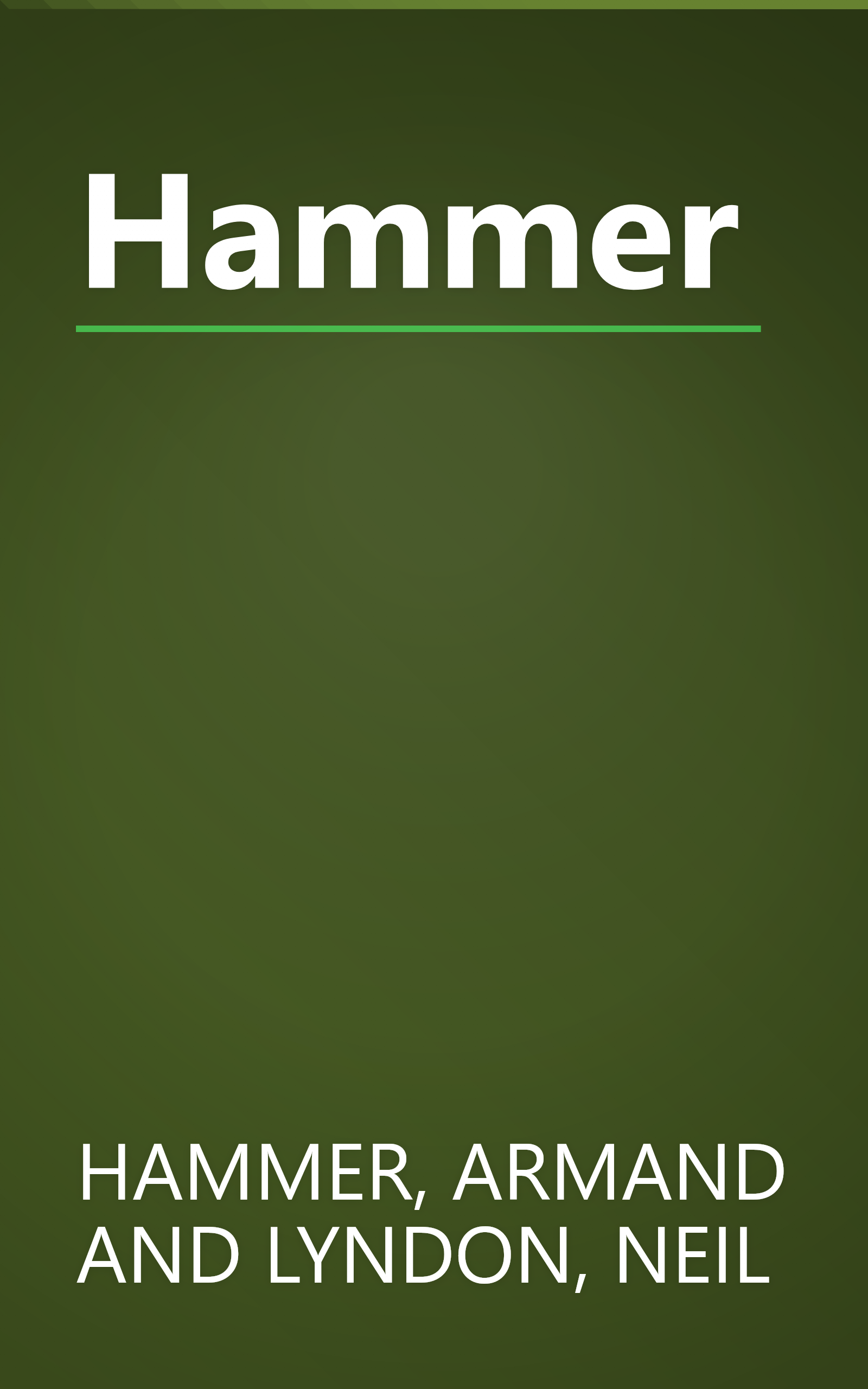 Hammer book cover