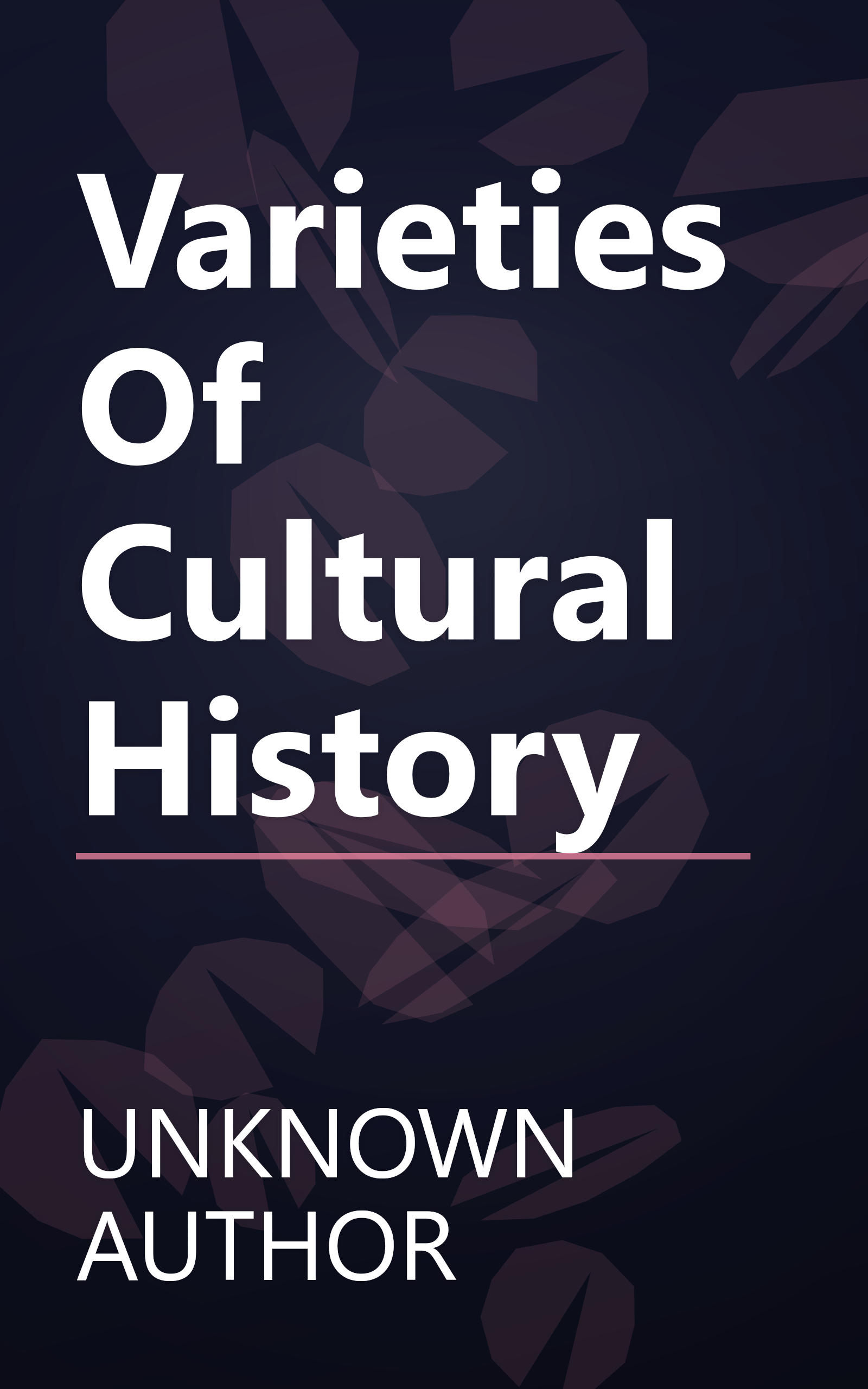 Varieties Of Cultural History book cover