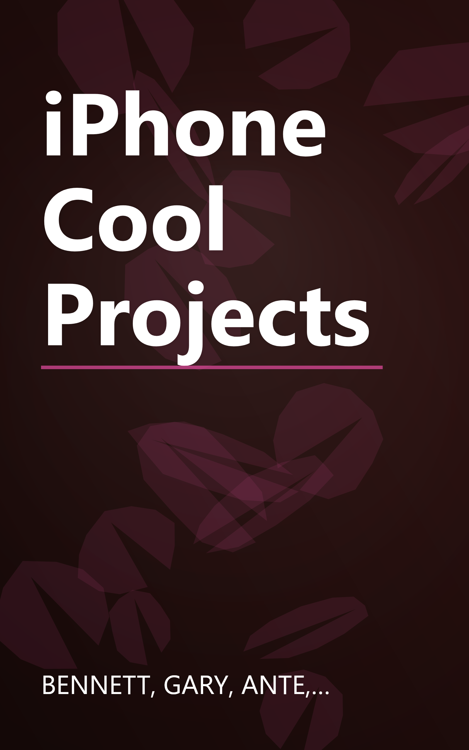 iPhone Cool Projects book cover