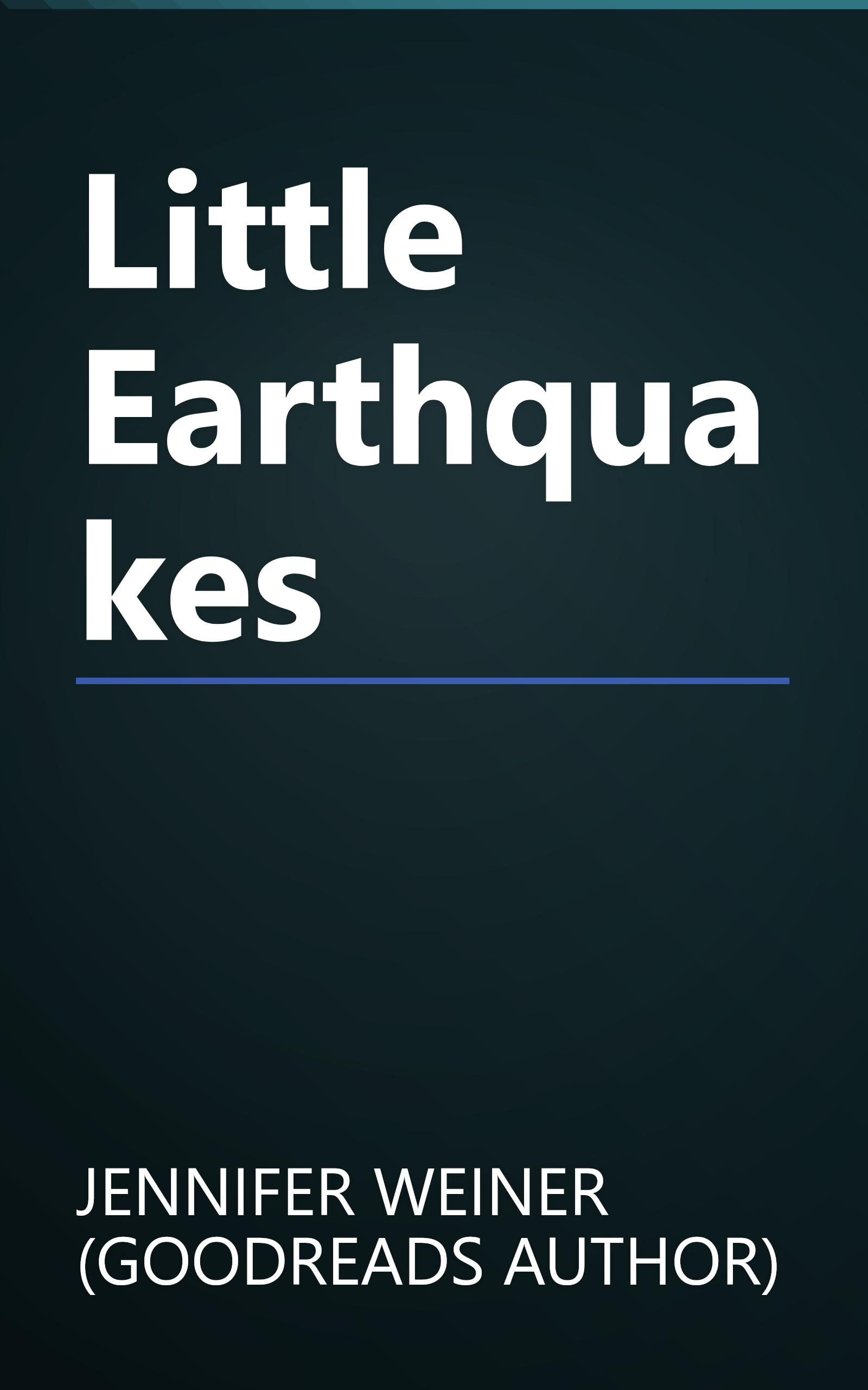 Little Earthquakes book cover