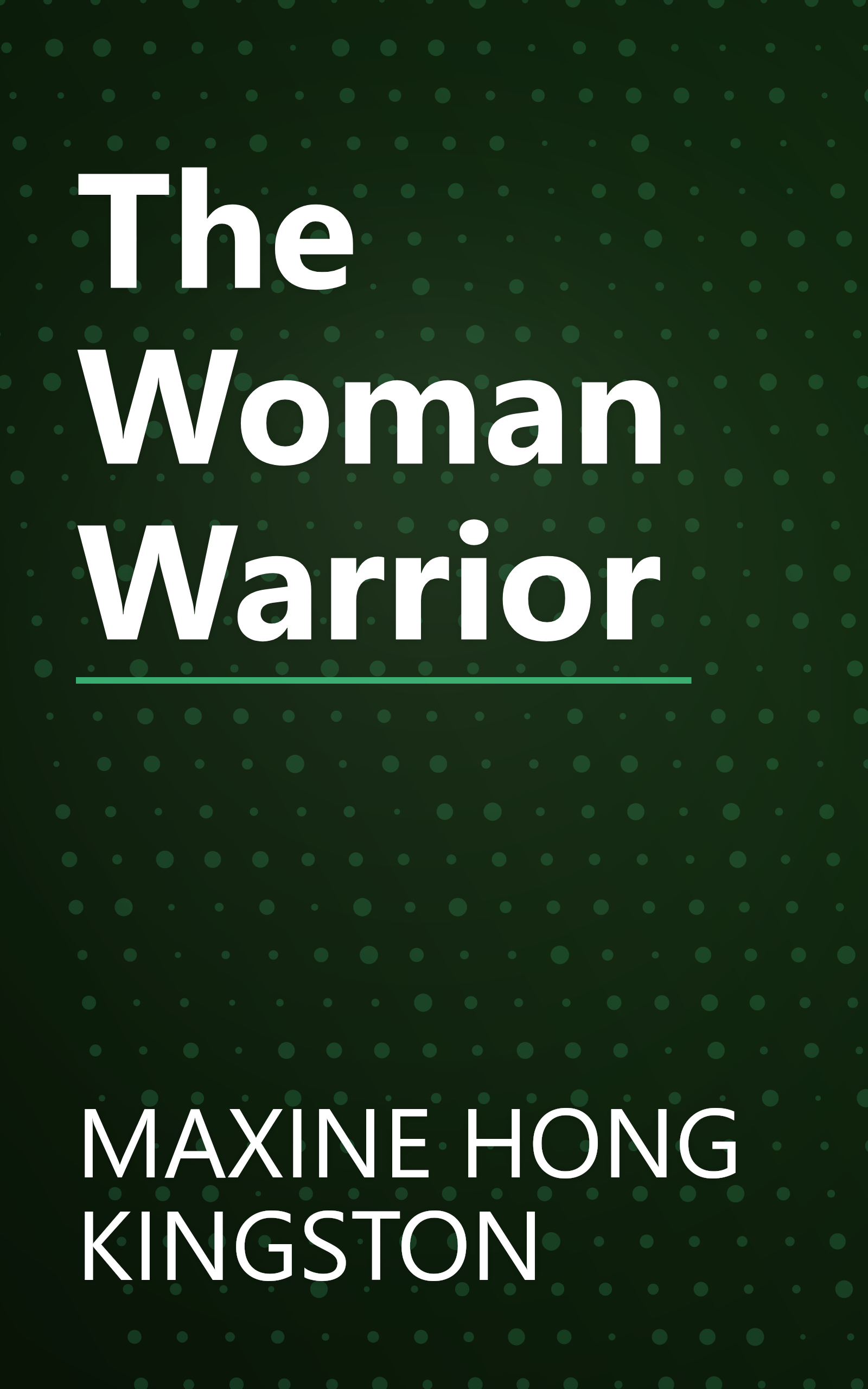 The Woman Warrior book cover