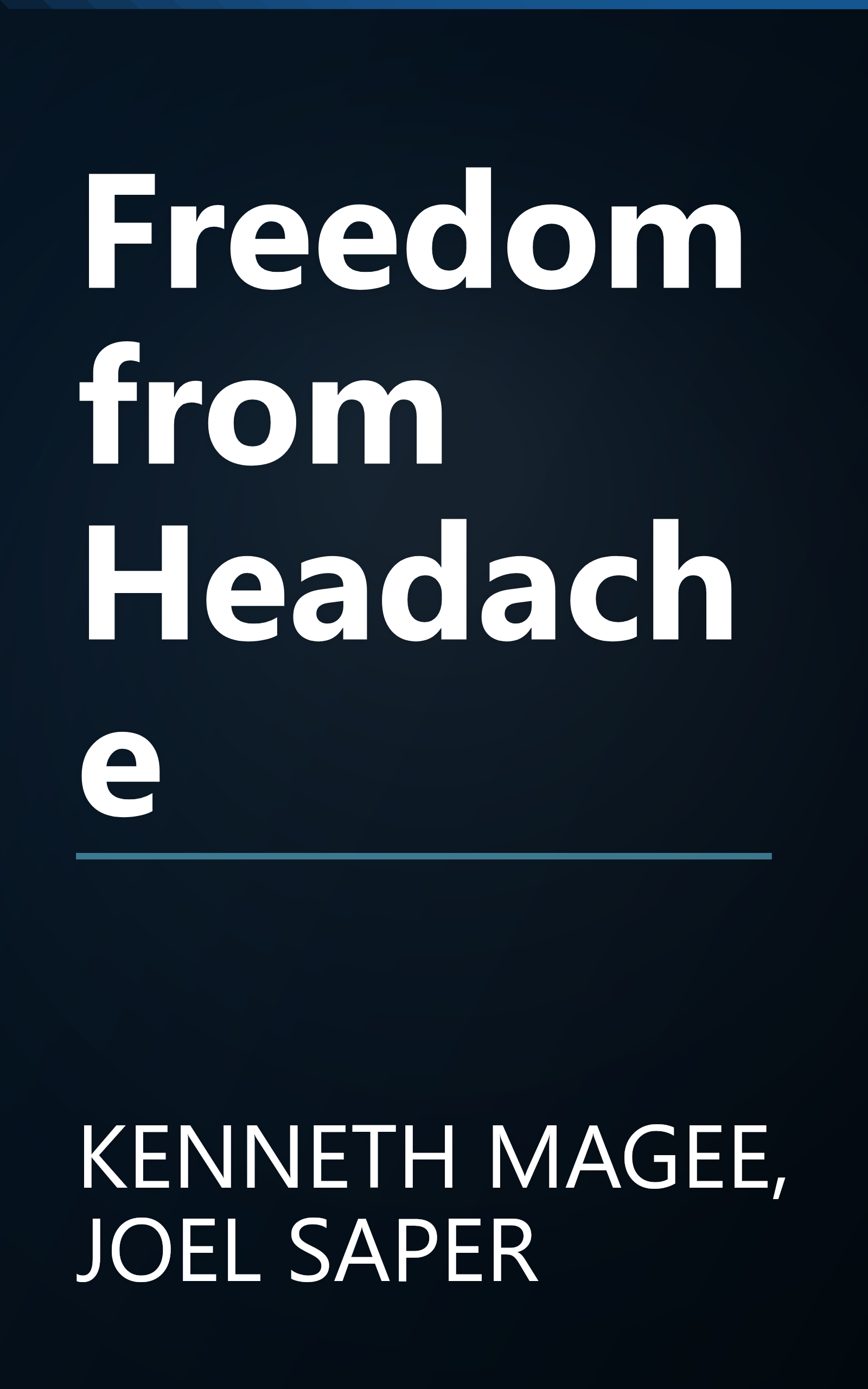 Freedom from Headache book cover