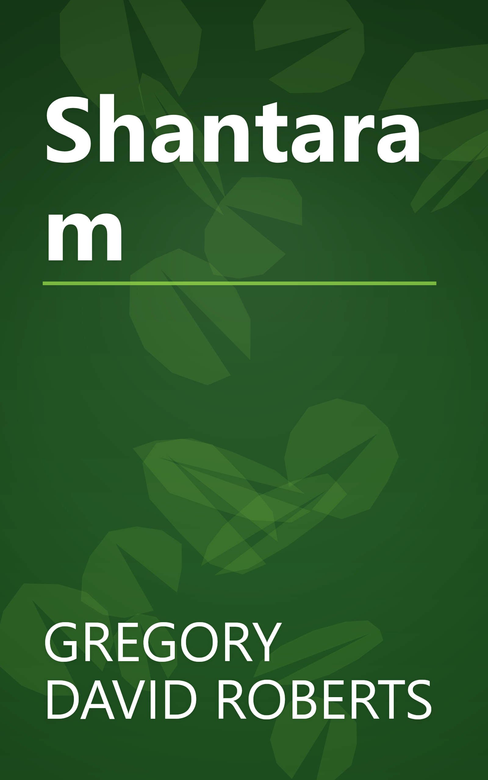 Shantaram book cover