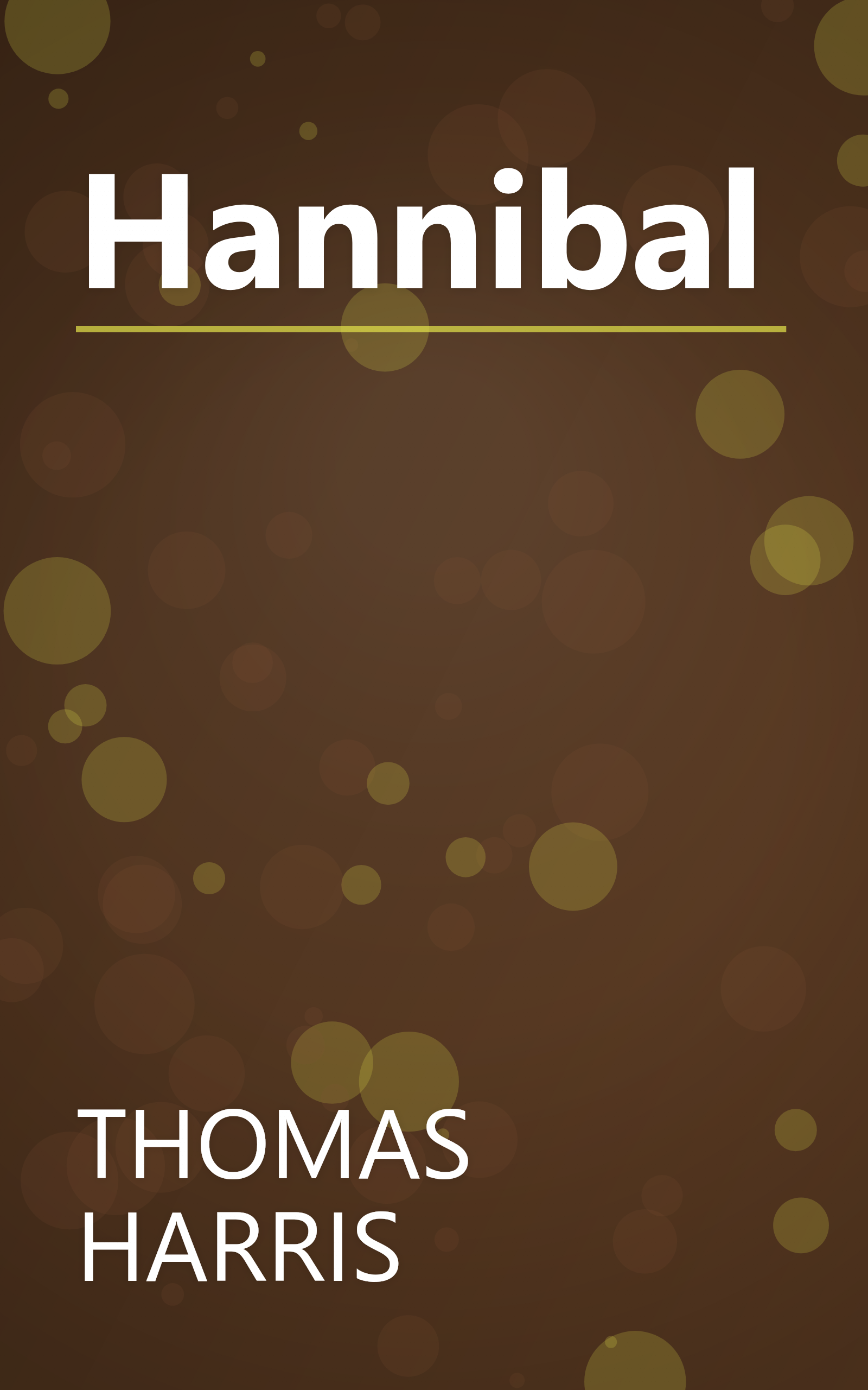 Hannibal book cover