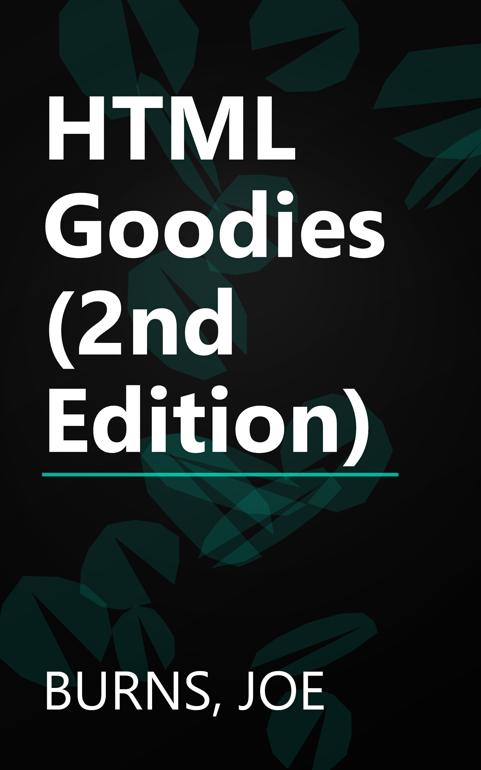HTML Goodies (2nd Edition) book cover