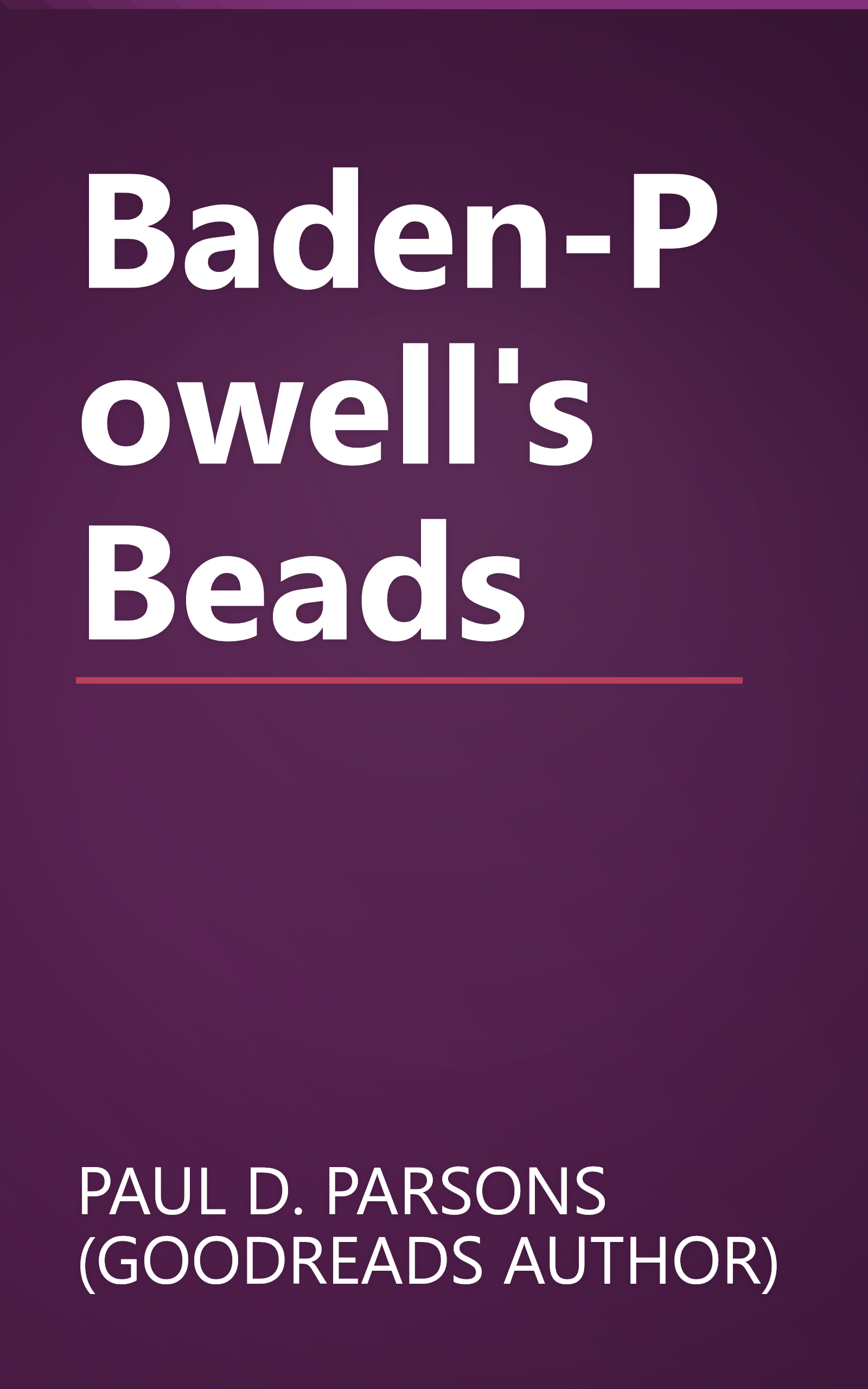 Baden-Powell's Beads book cover