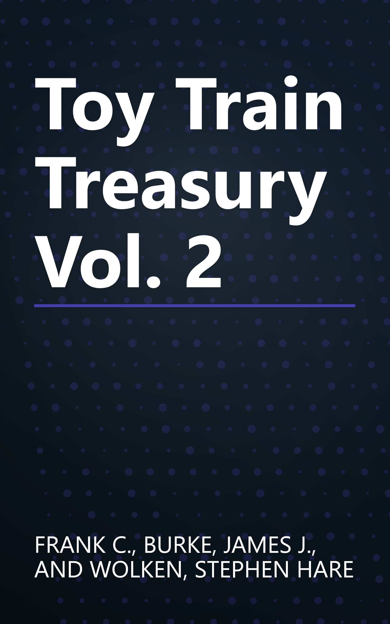 Toy Train Treasury Vol. 2 book cover