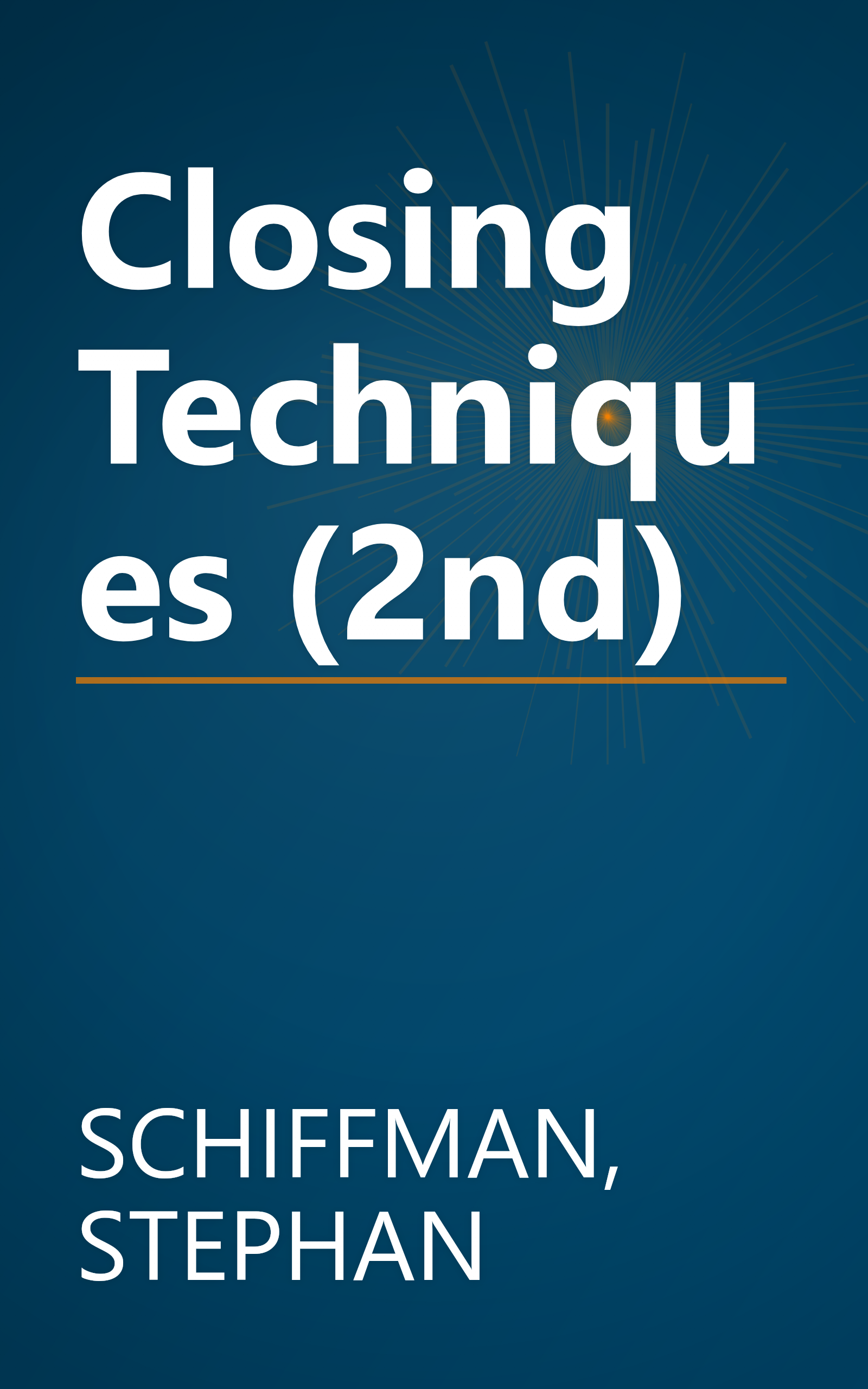 Closing Techniques (2nd) book cover