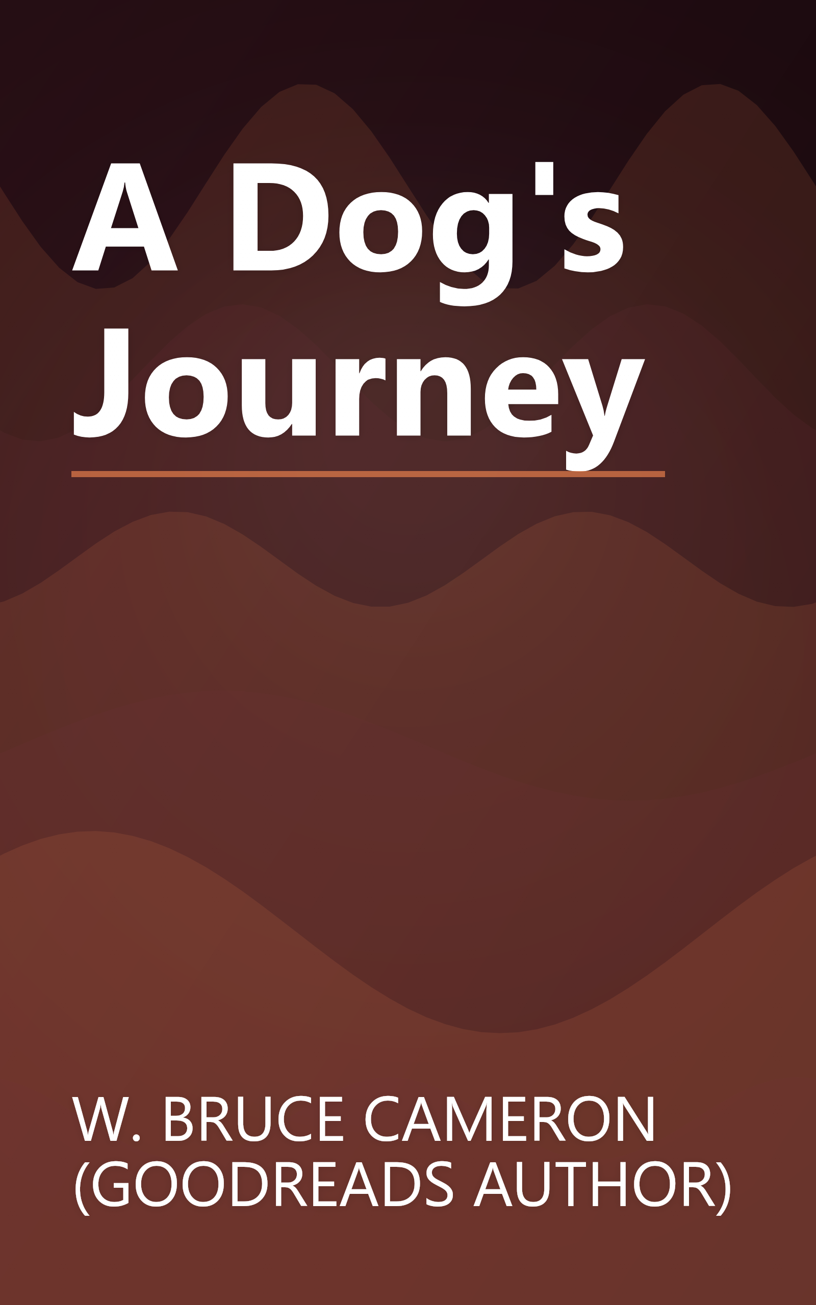A Dog's Journey book cover