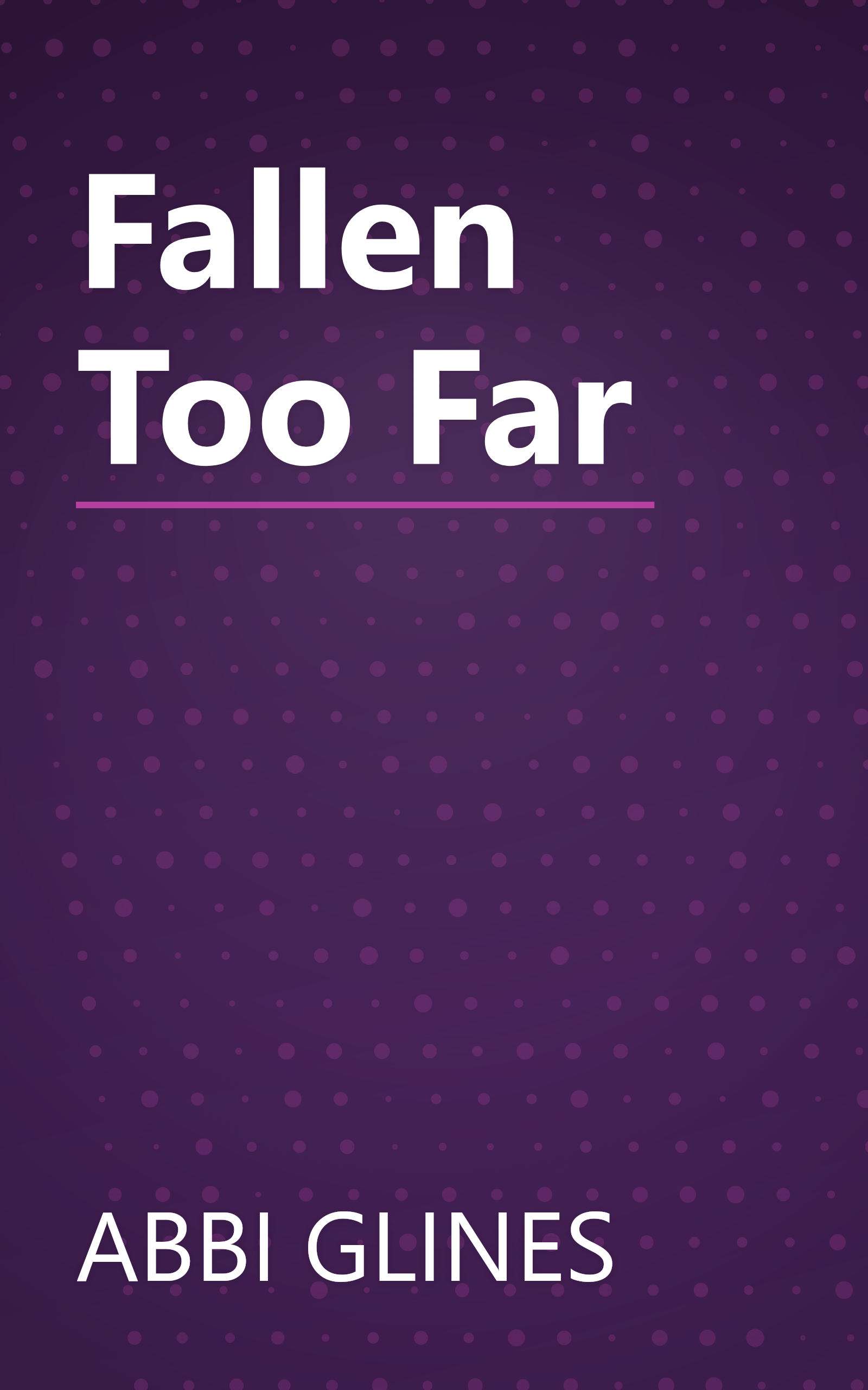 Fallen Too Far book cover