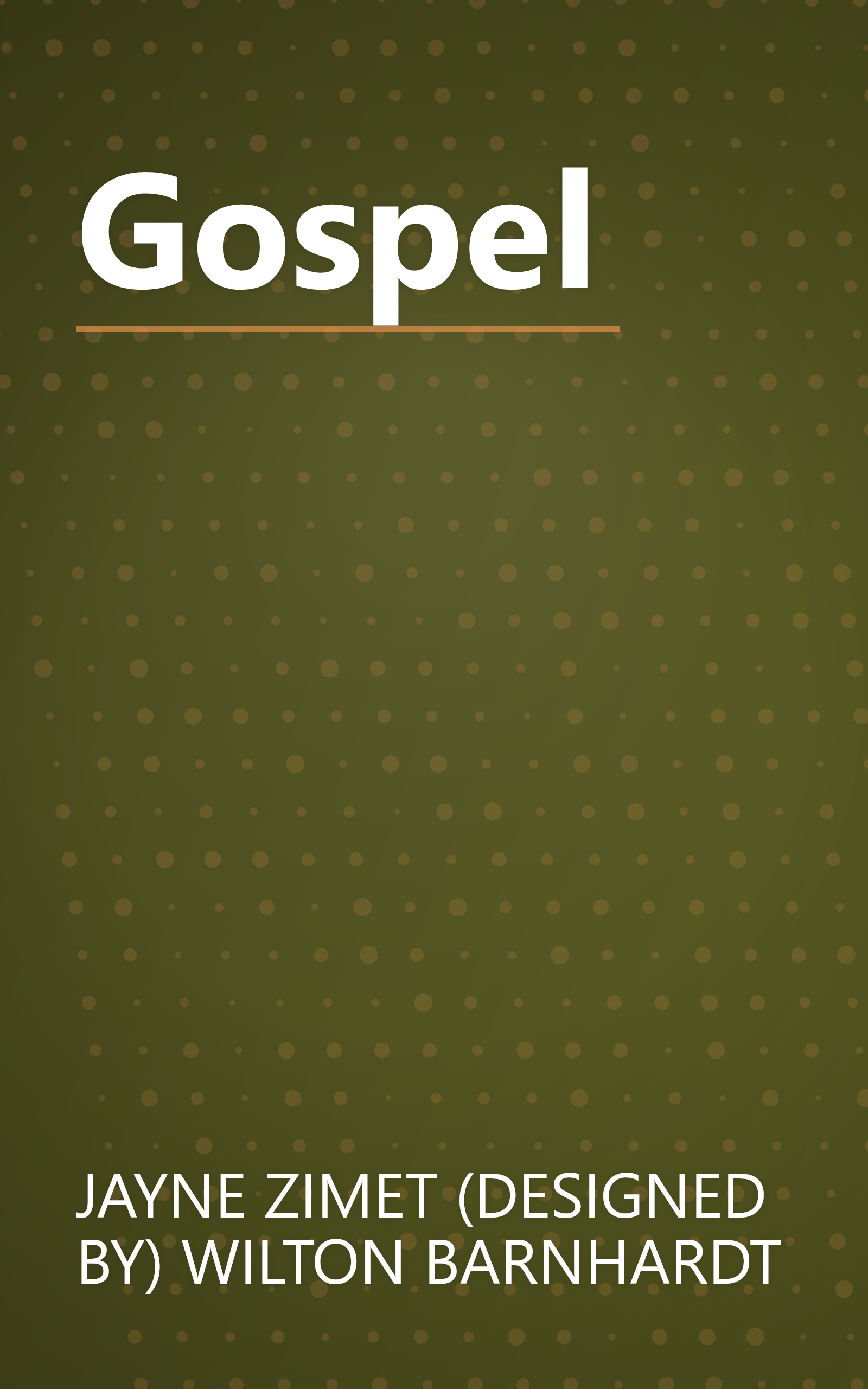 Gospel book cover