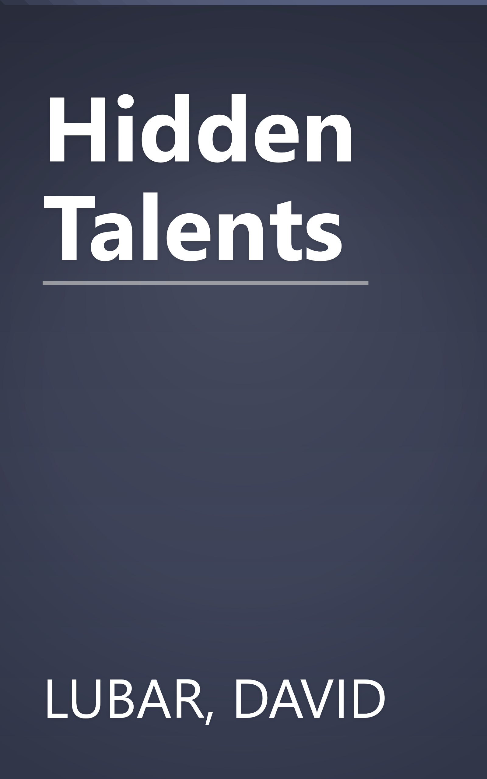 Hidden Talents book cover