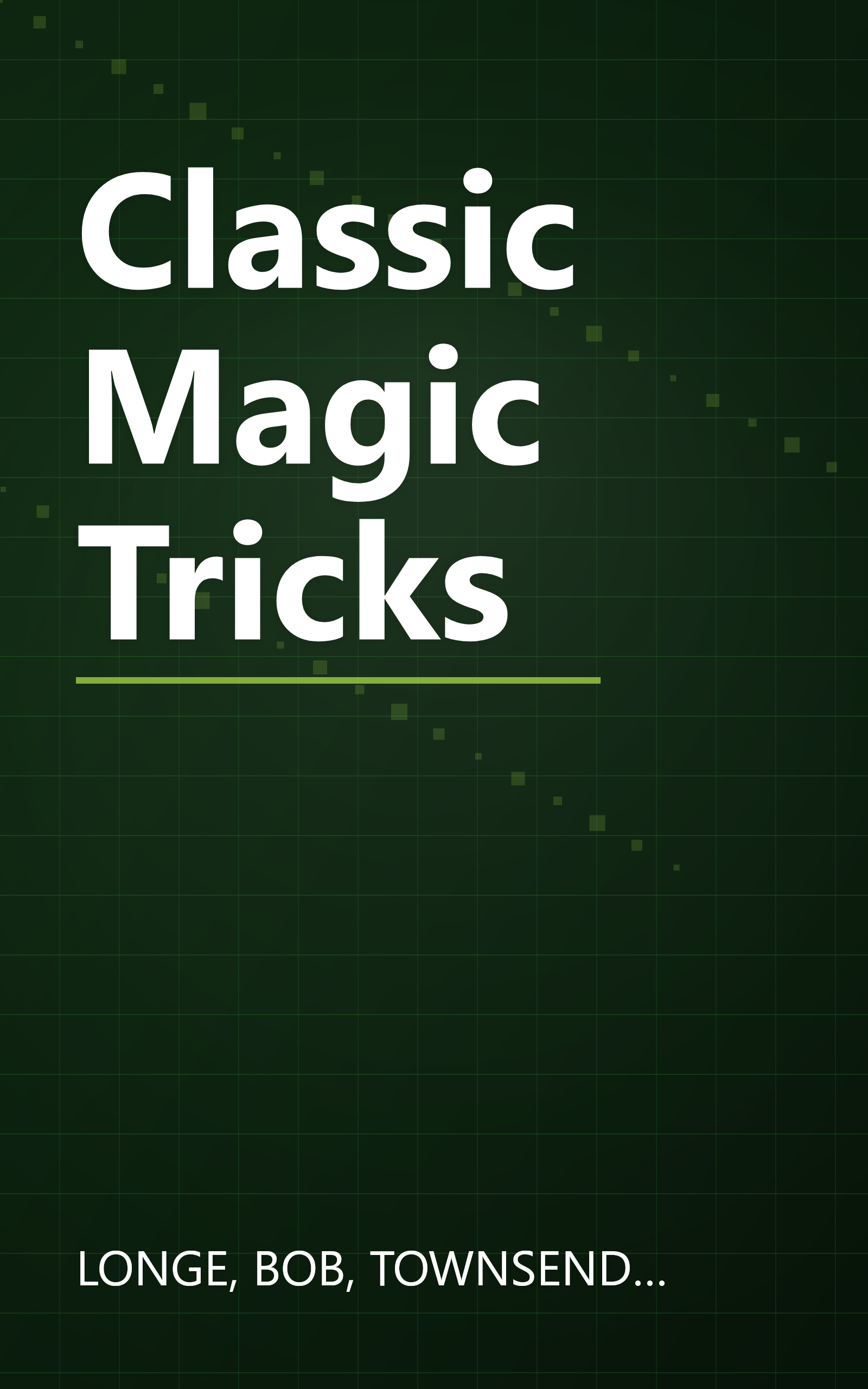 Classic Magic Tricks book cover