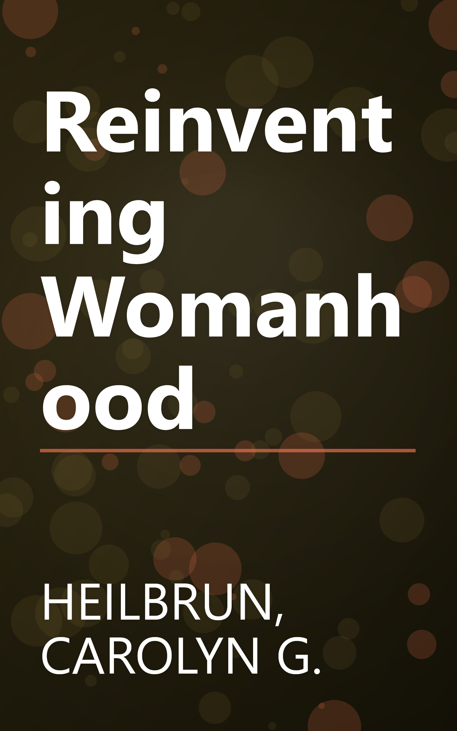 Reinventing Womanhood book cover