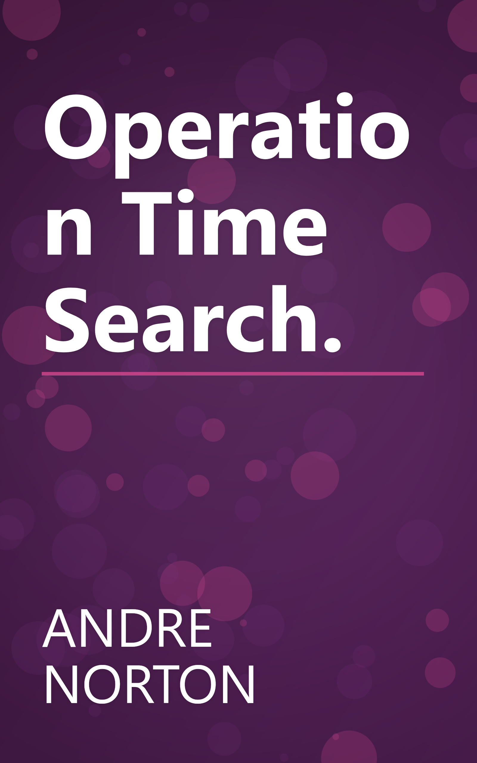 Operation Time Search. book cover