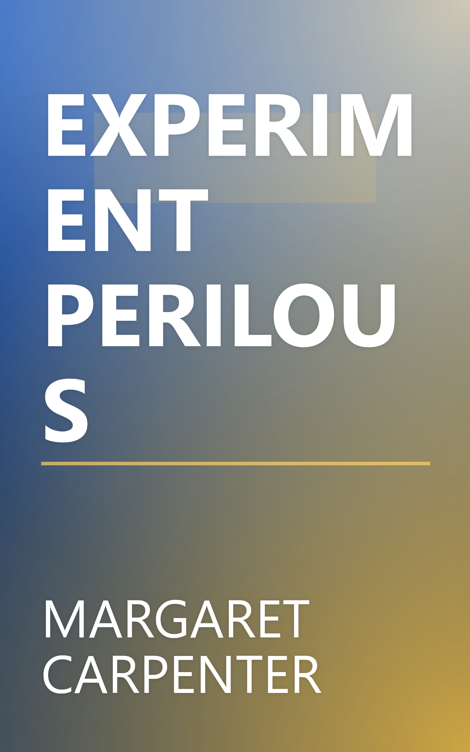 EXPERIMENT PERILOUS book cover