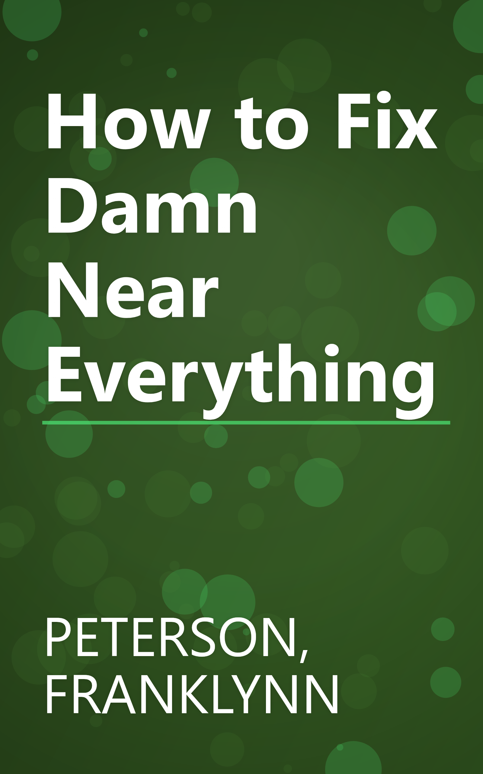 How to Fix Damn Near Everything book cover