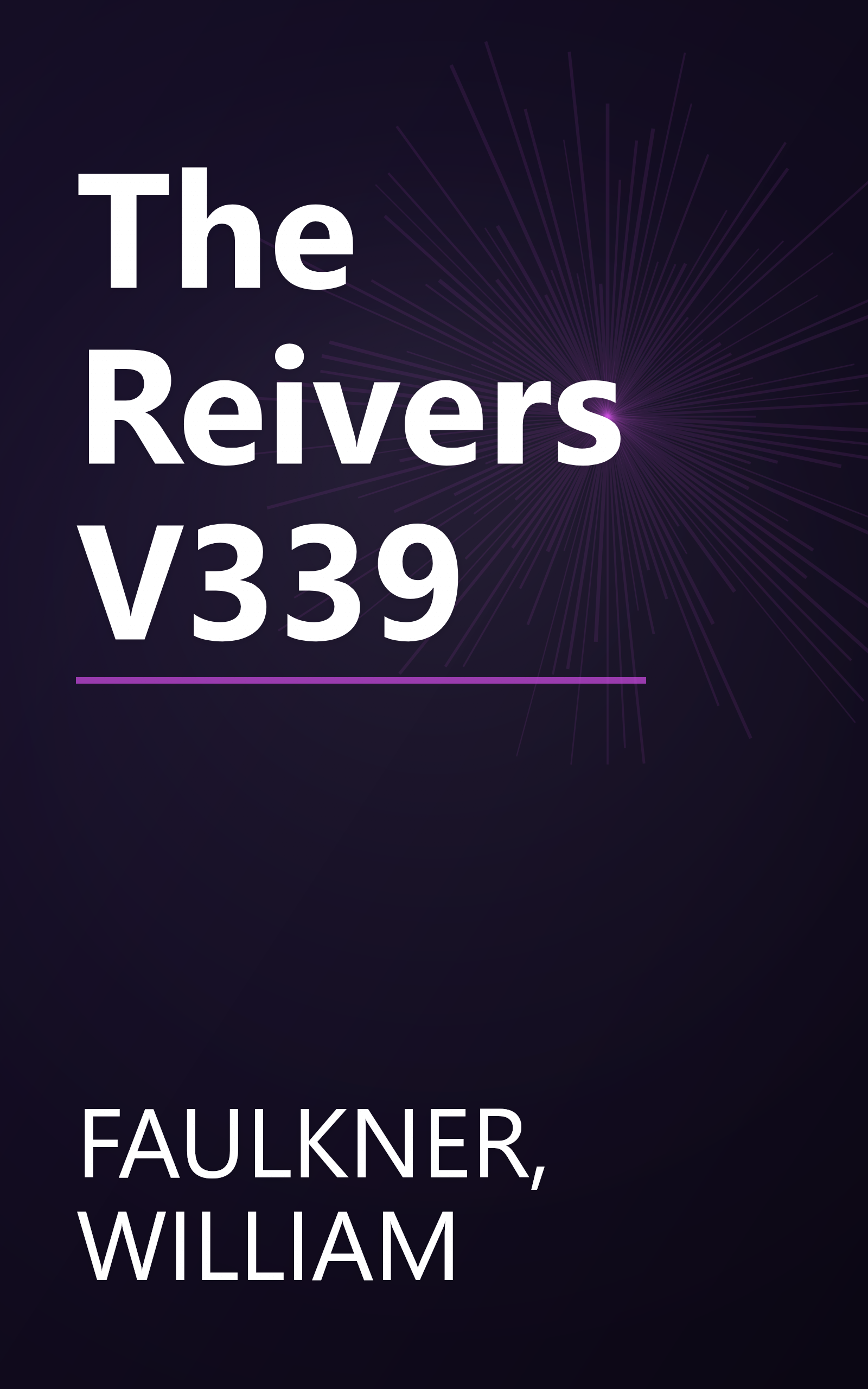 The Reivers V339 book cover