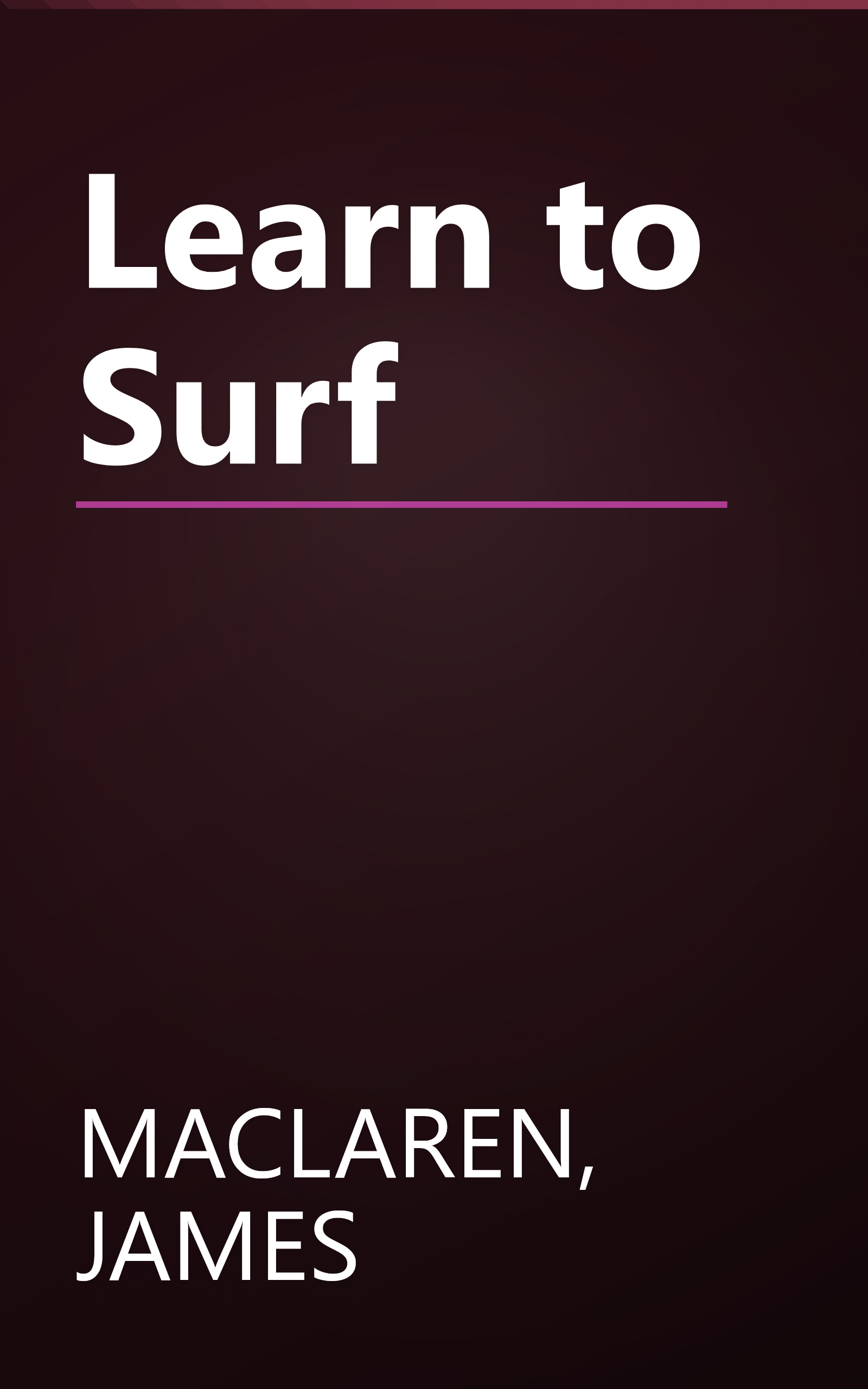 Learn to Surf book cover