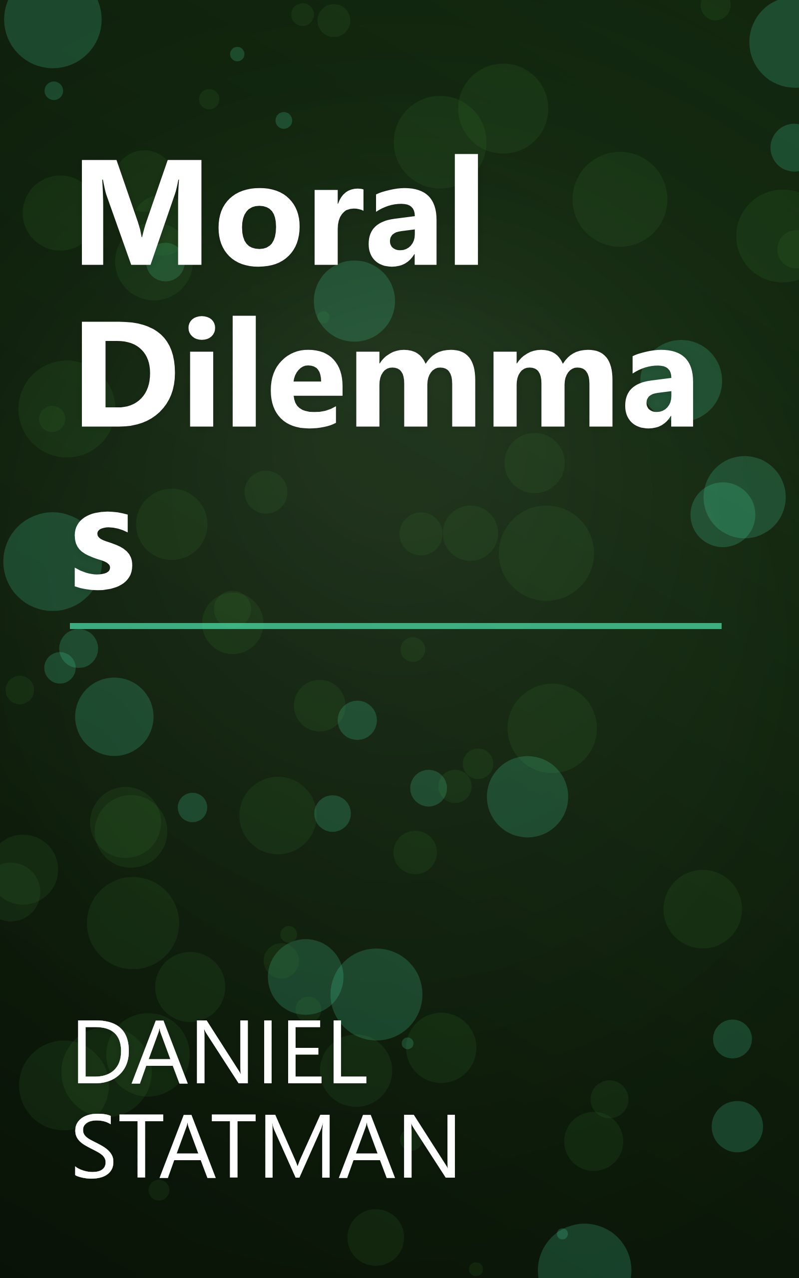 Moral Dilemmas book cover