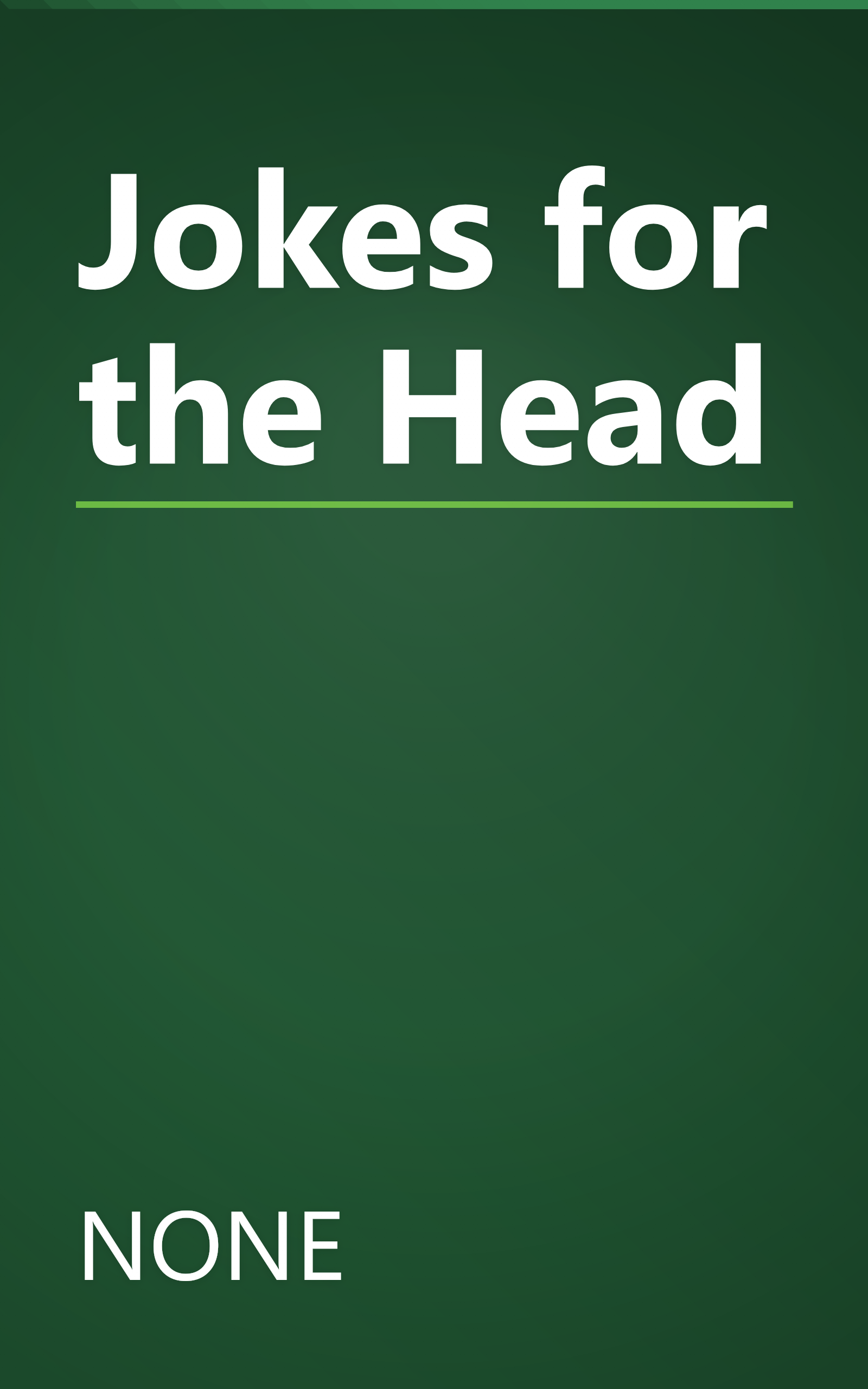 Jokes for the Head book cover