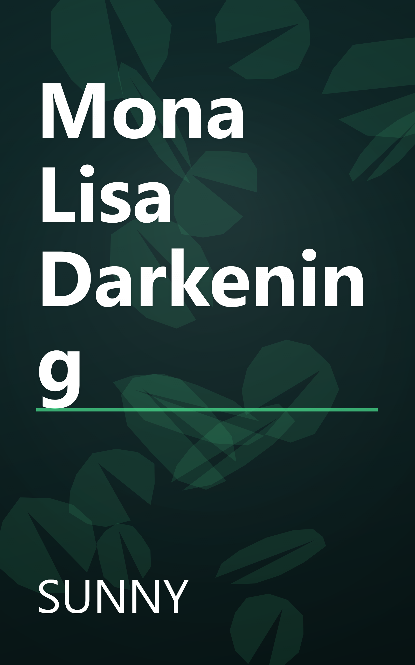 Mona Lisa Darkening book cover