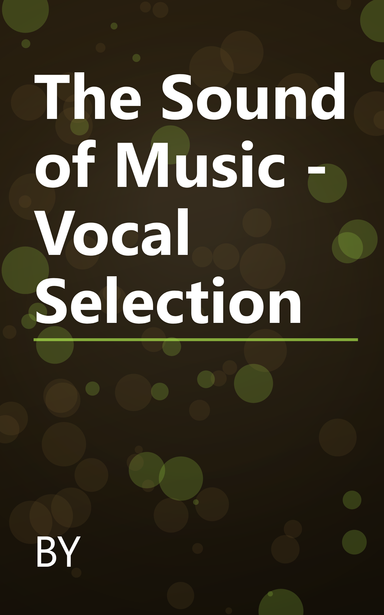The Sound of Music - Vocal Selection book cover