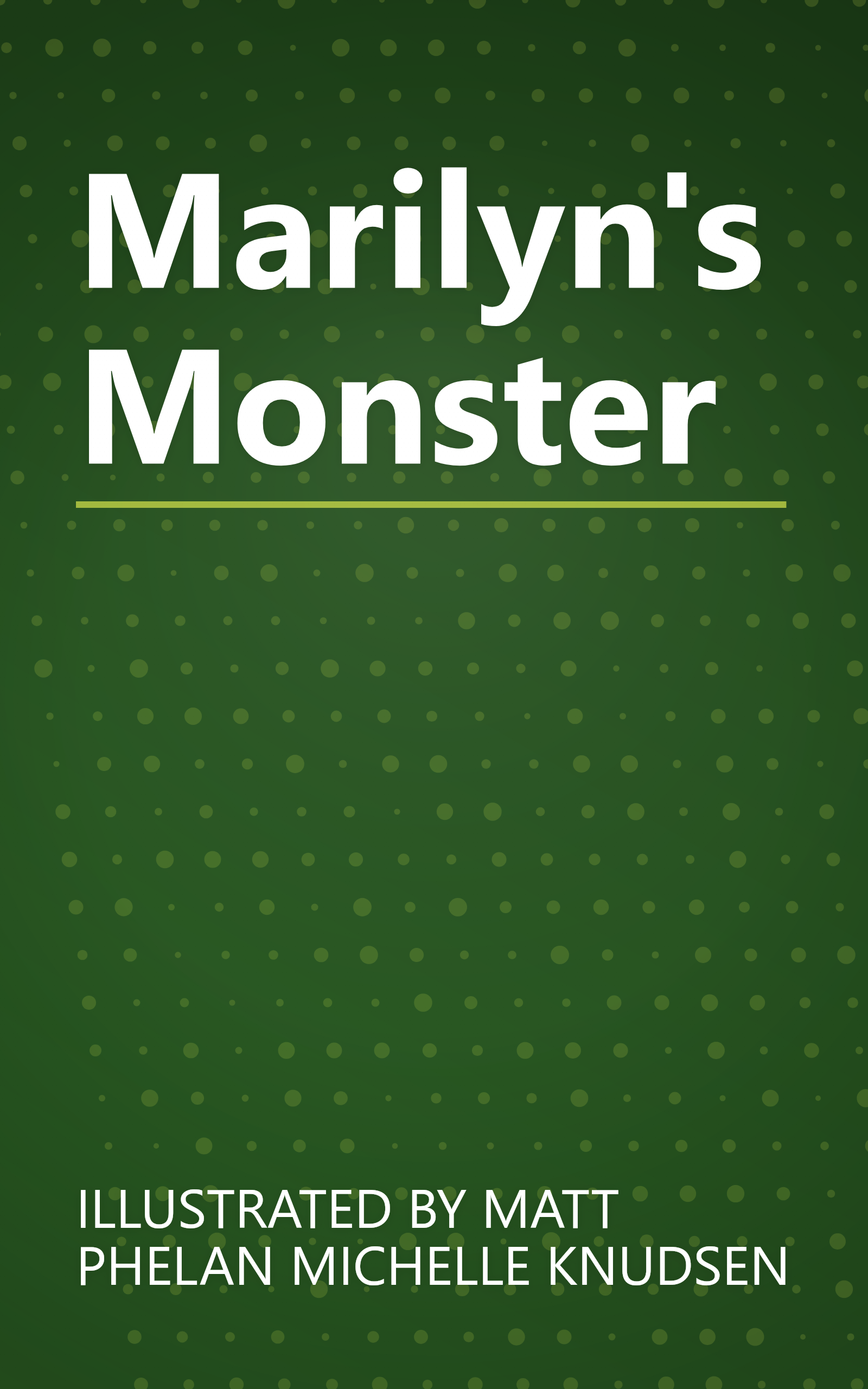 Marilyn's Monster book cover