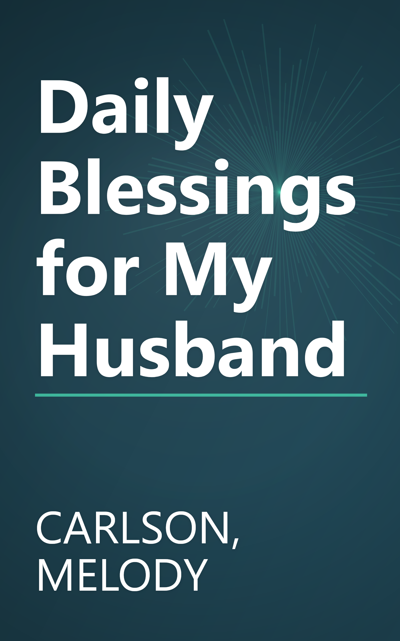 Daily Blessings for My Husband book cover