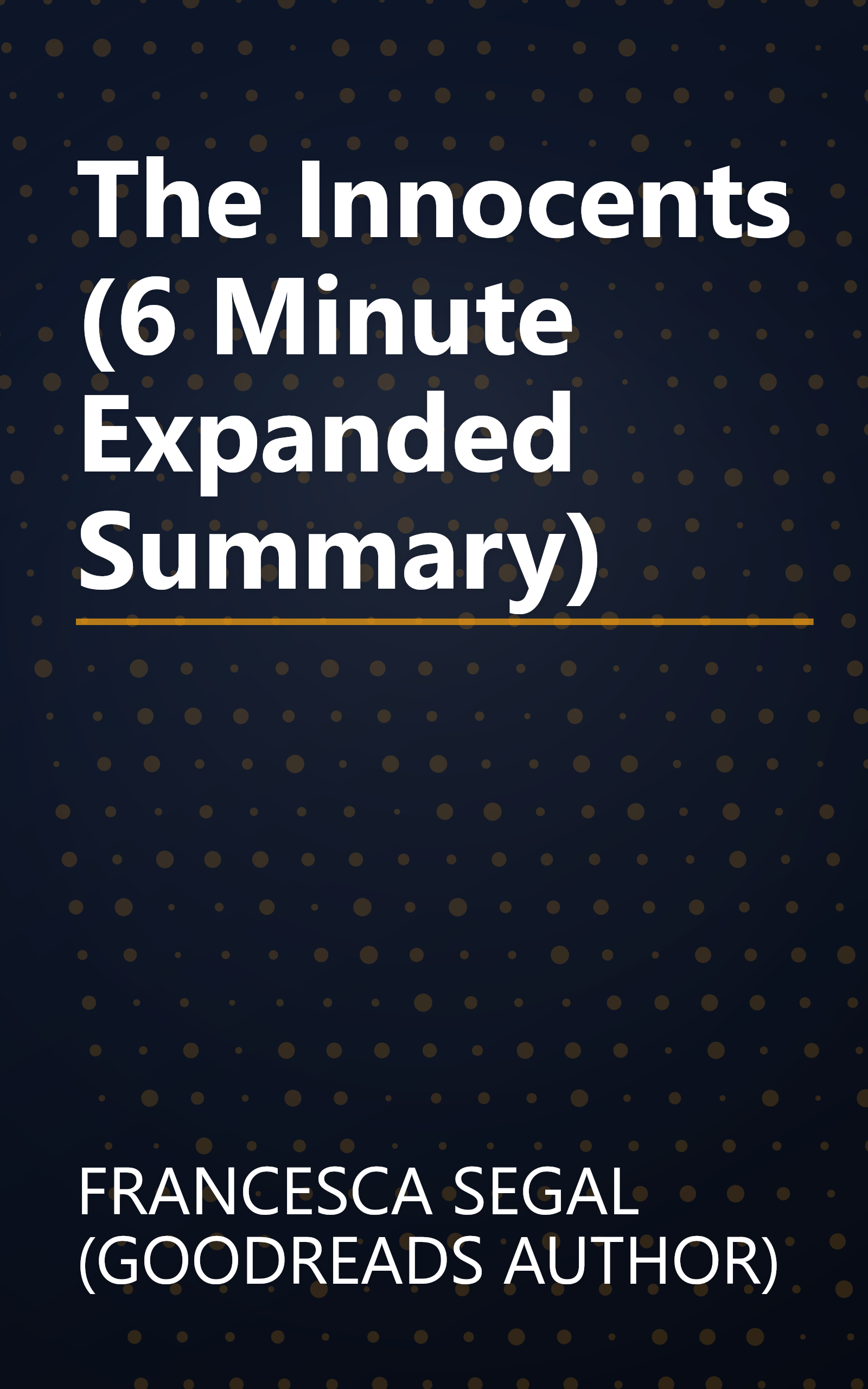 The Innocents (6 Minute   Expanded Summary) book cover