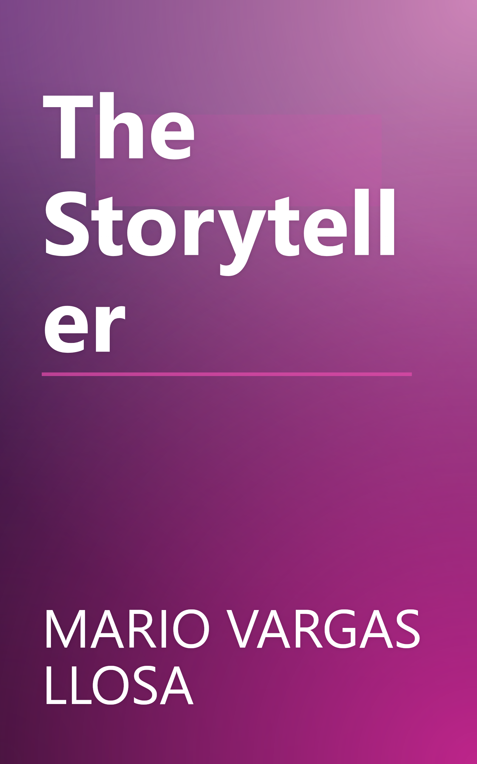The Storyteller book cover