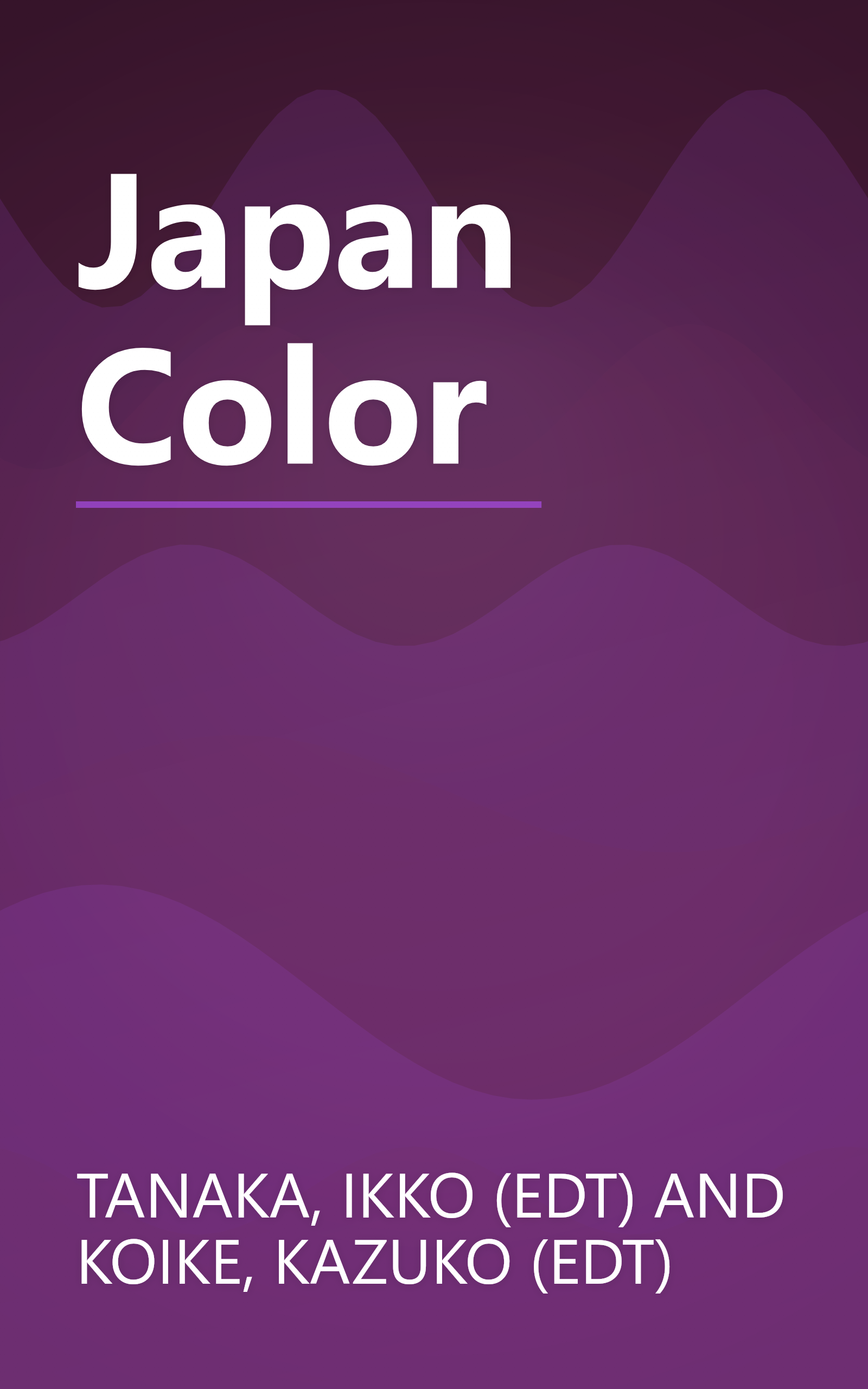 Japan Color book cover