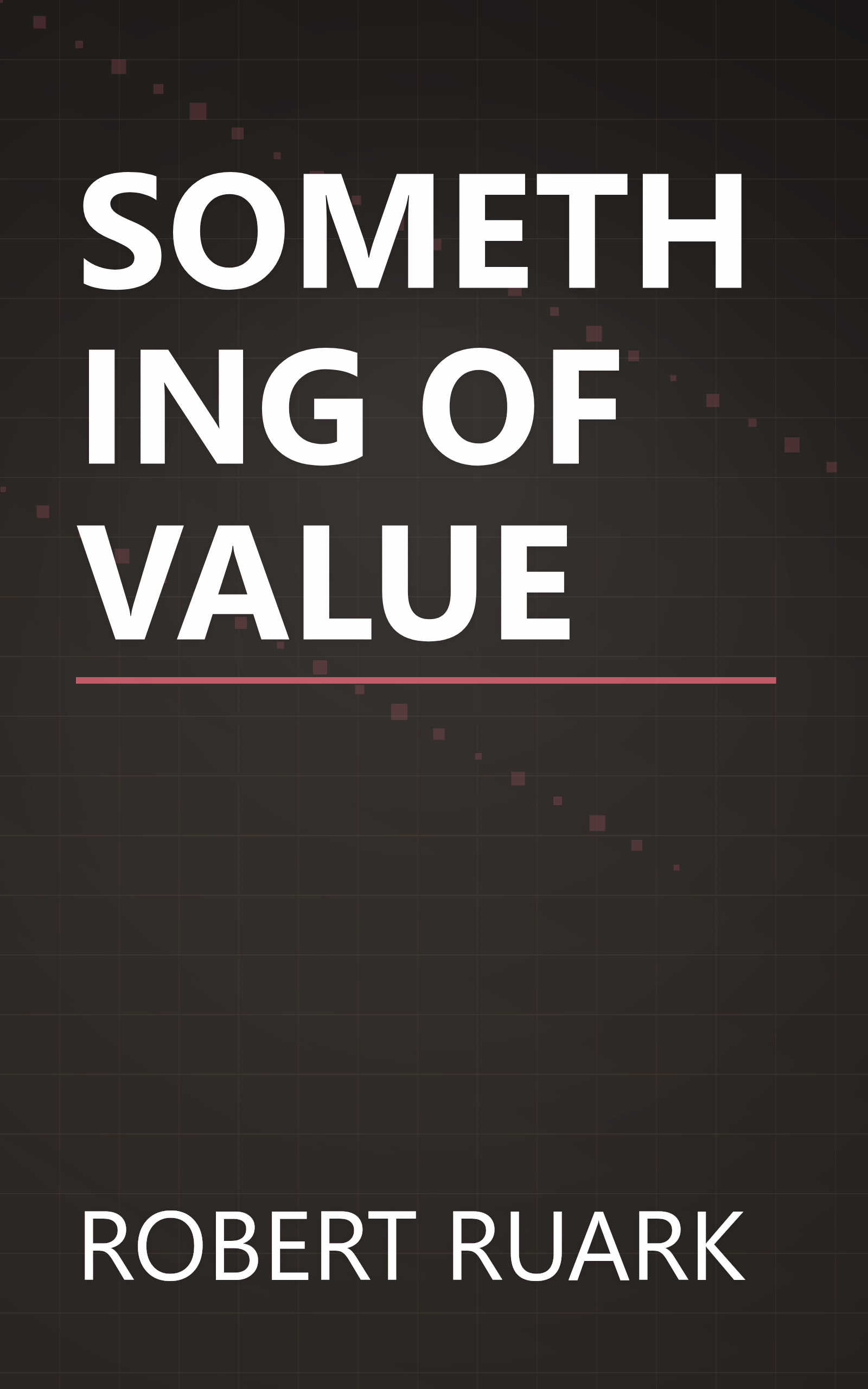 SOMETHING OF VALUE book cover