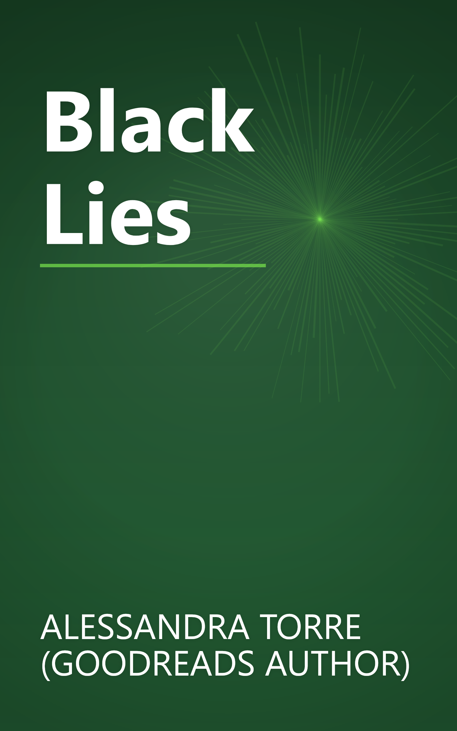 Black Lies book cover