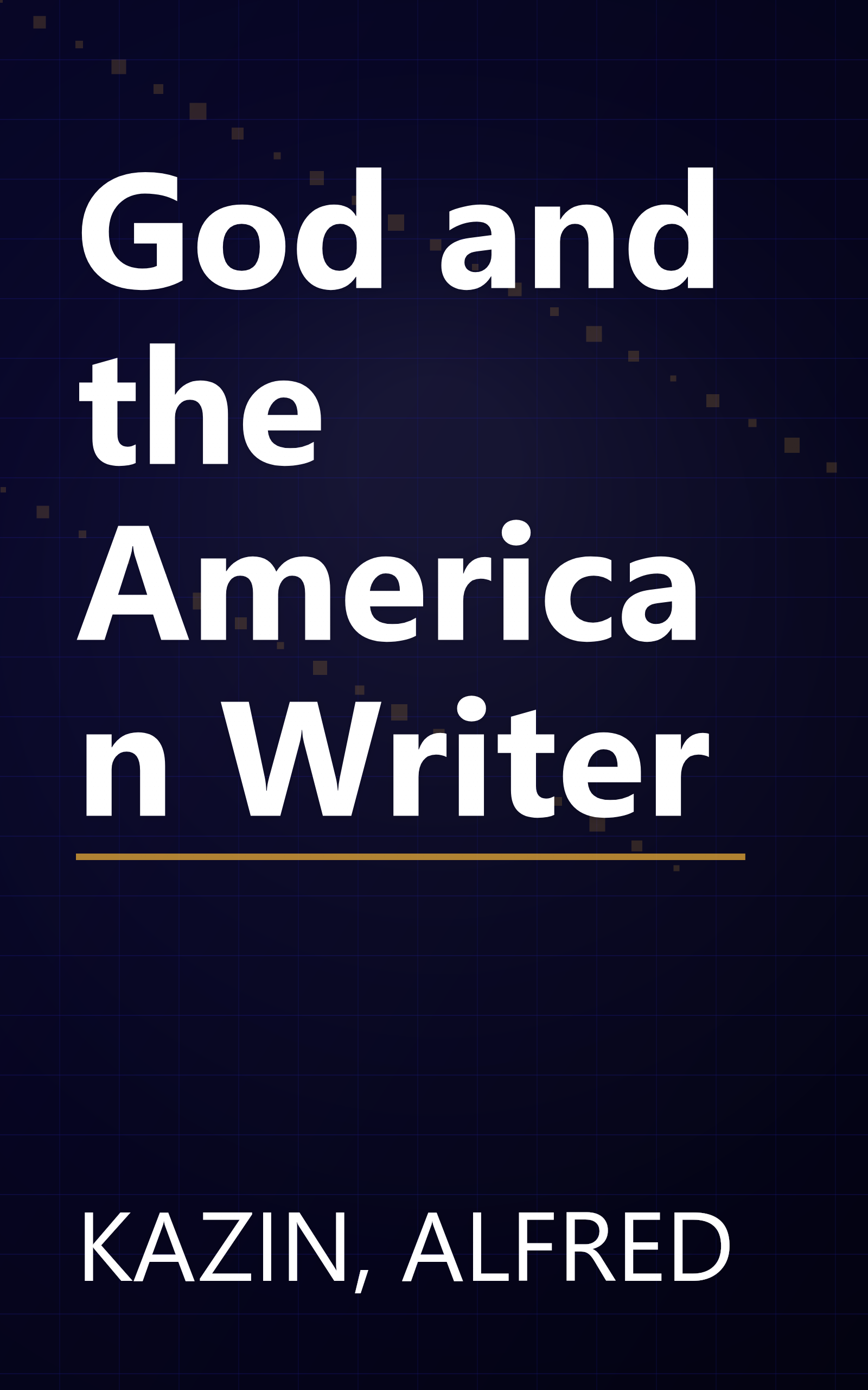 God and the American Writer book cover