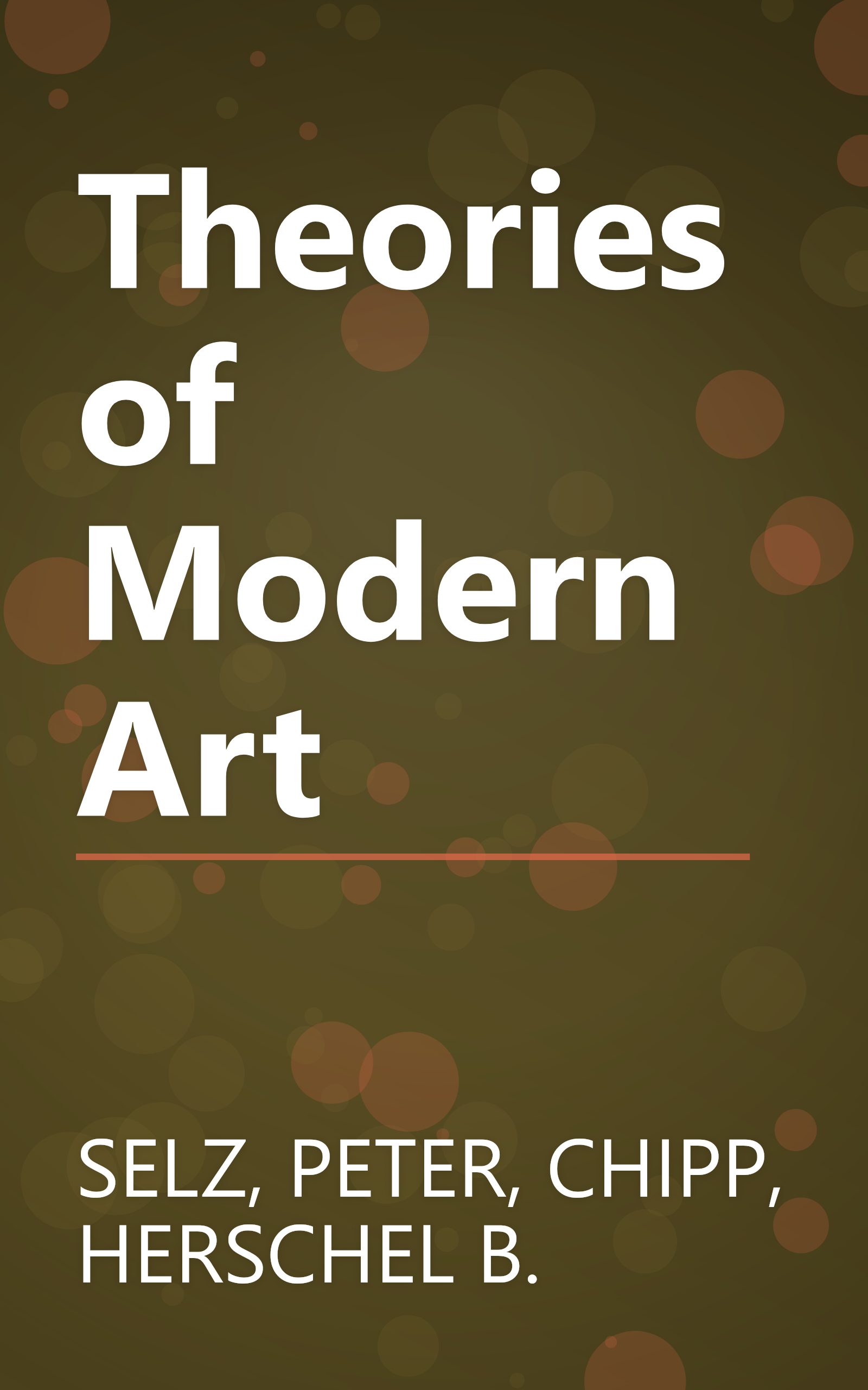 Theories of Modern Art book cover