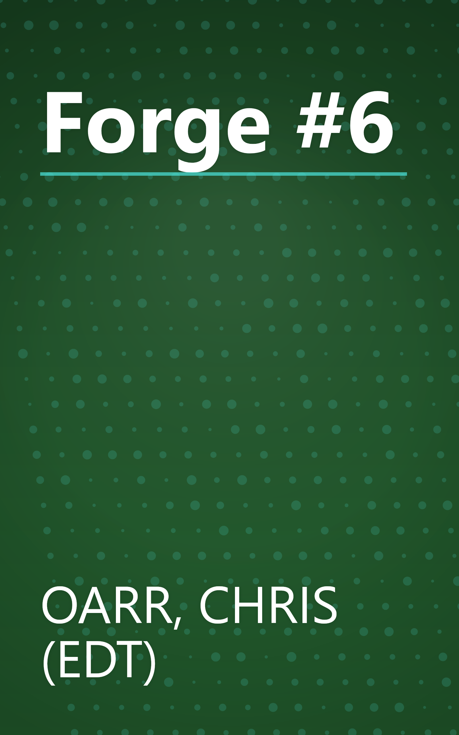 Forge #6 book cover