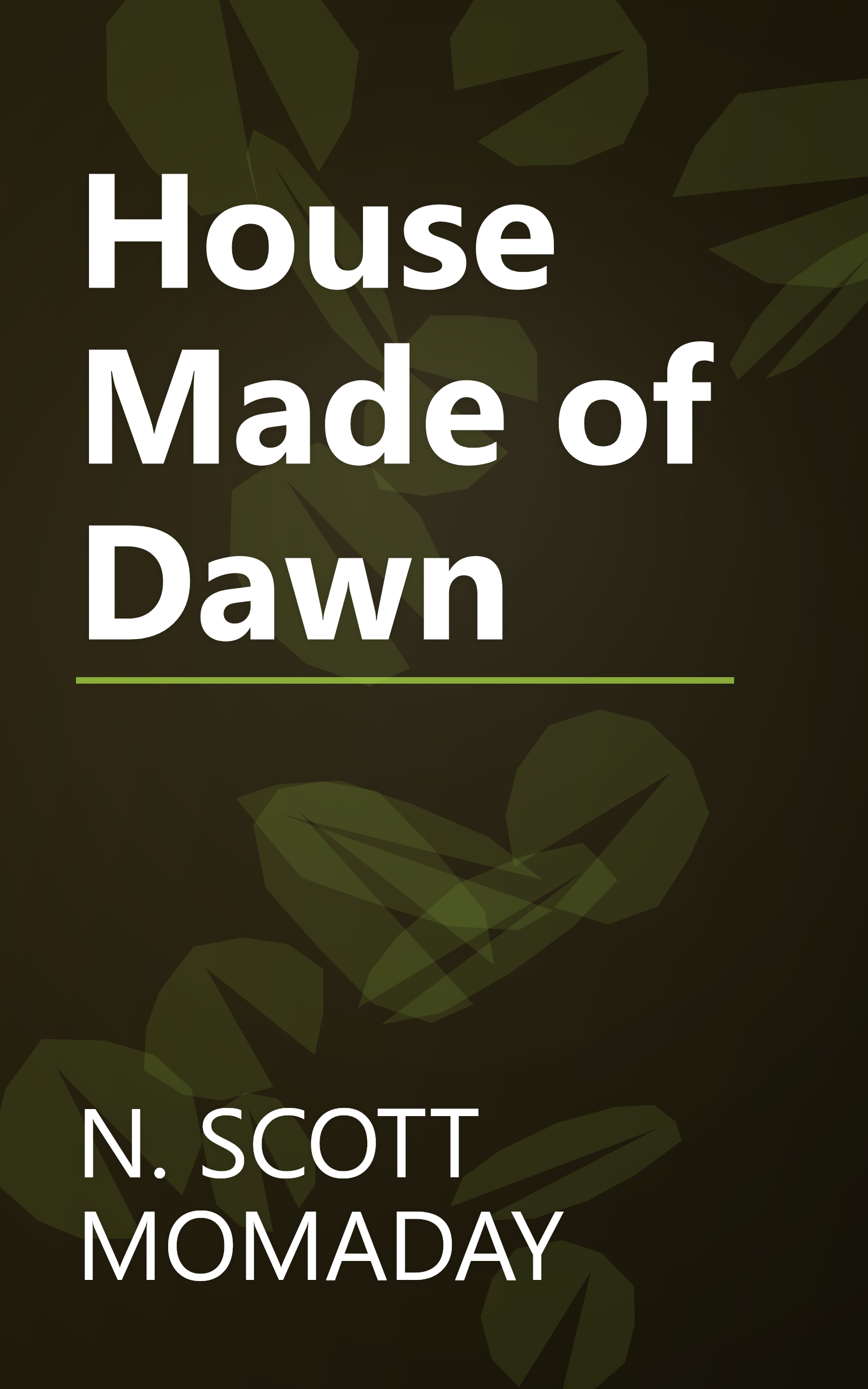 House Made of Dawn book cover