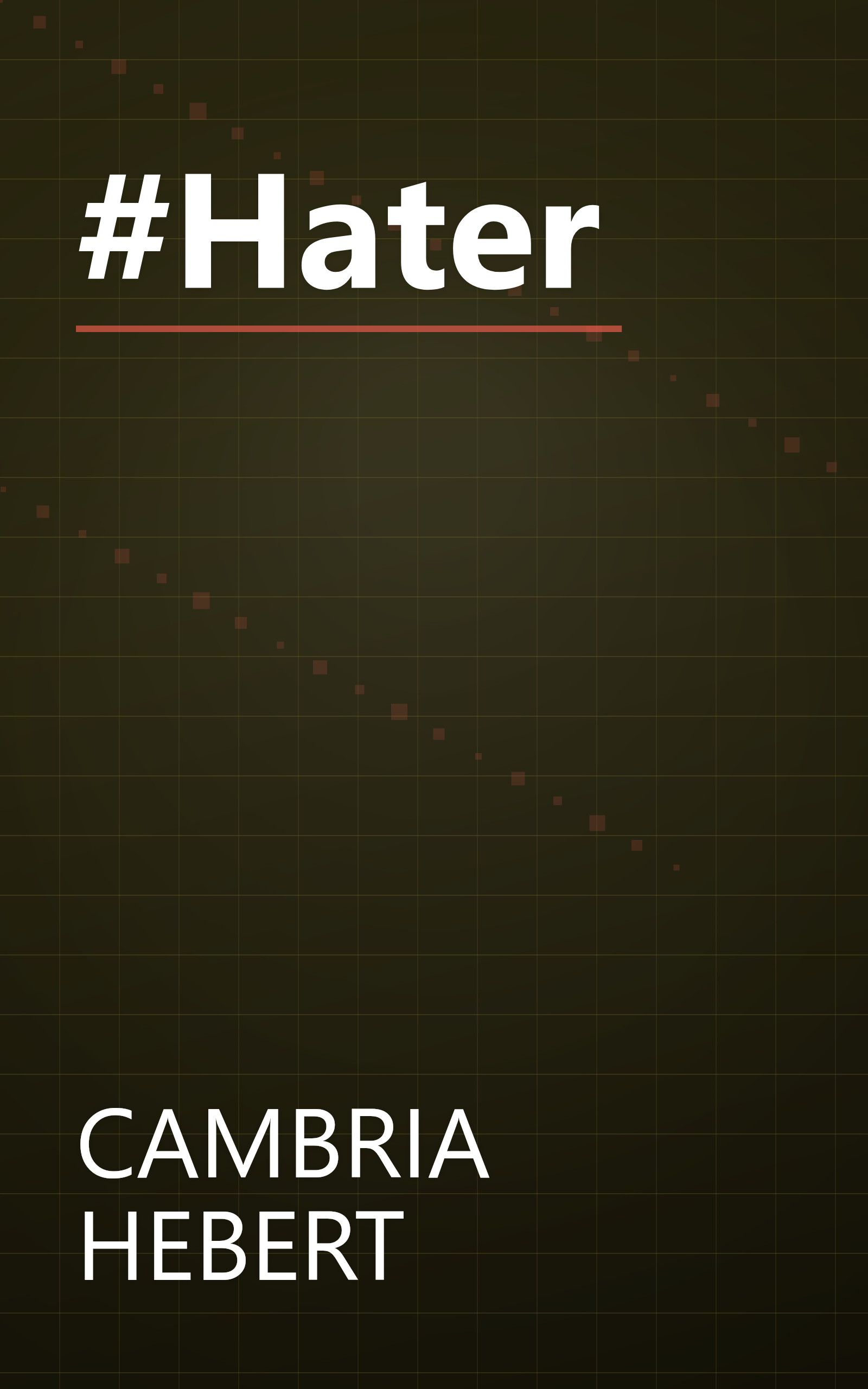 #Hater book cover
