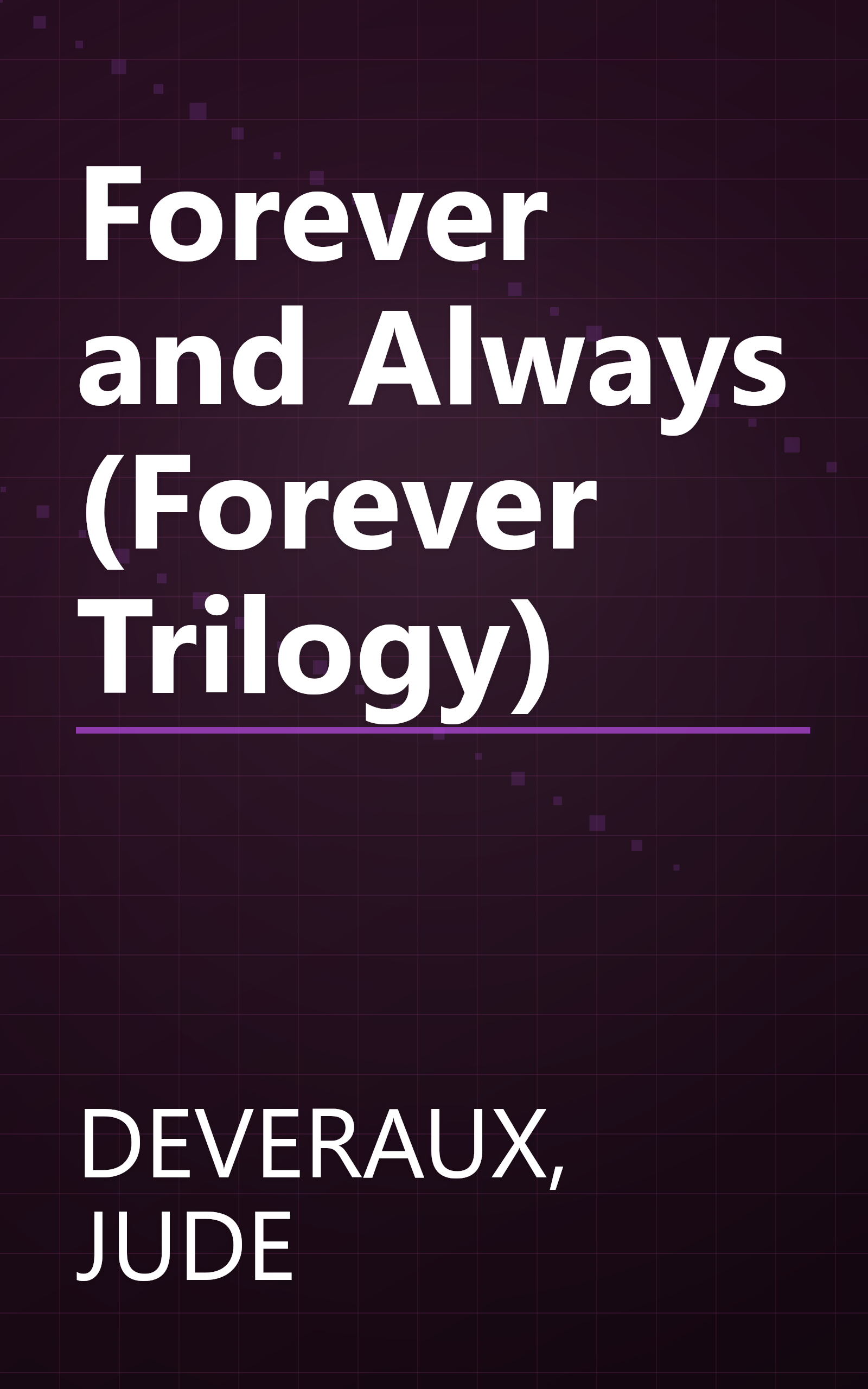 Forever and Always (Forever Trilogy) book cover